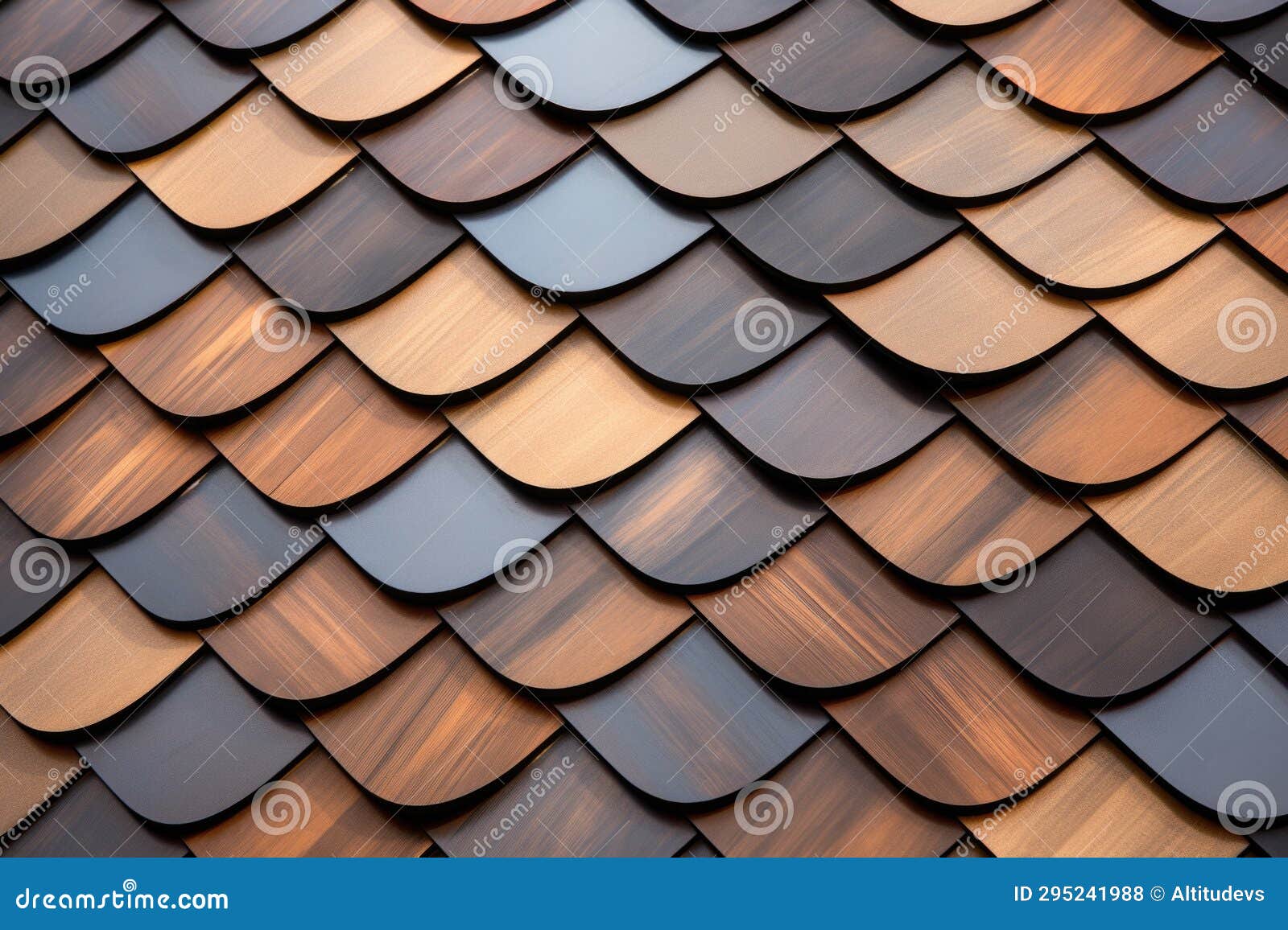 Wooden Shingle Pattern Detail on a House Siding Stock Photo - Image of ...