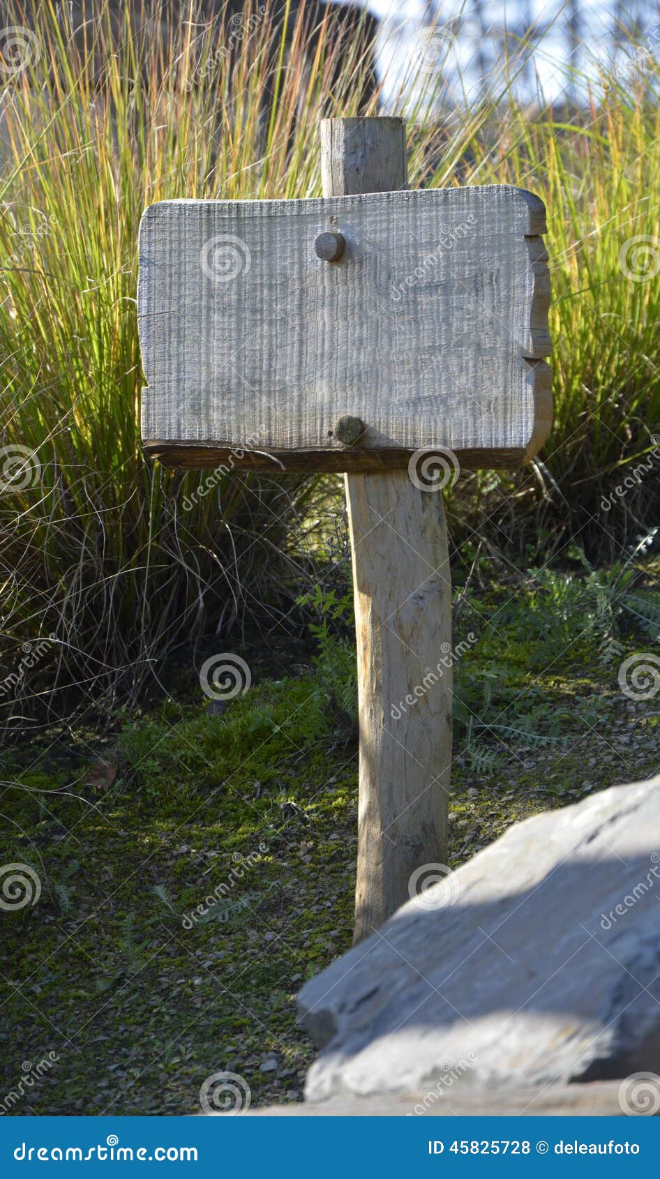 Wooden sign stock photo. Image of information, design - 45825728