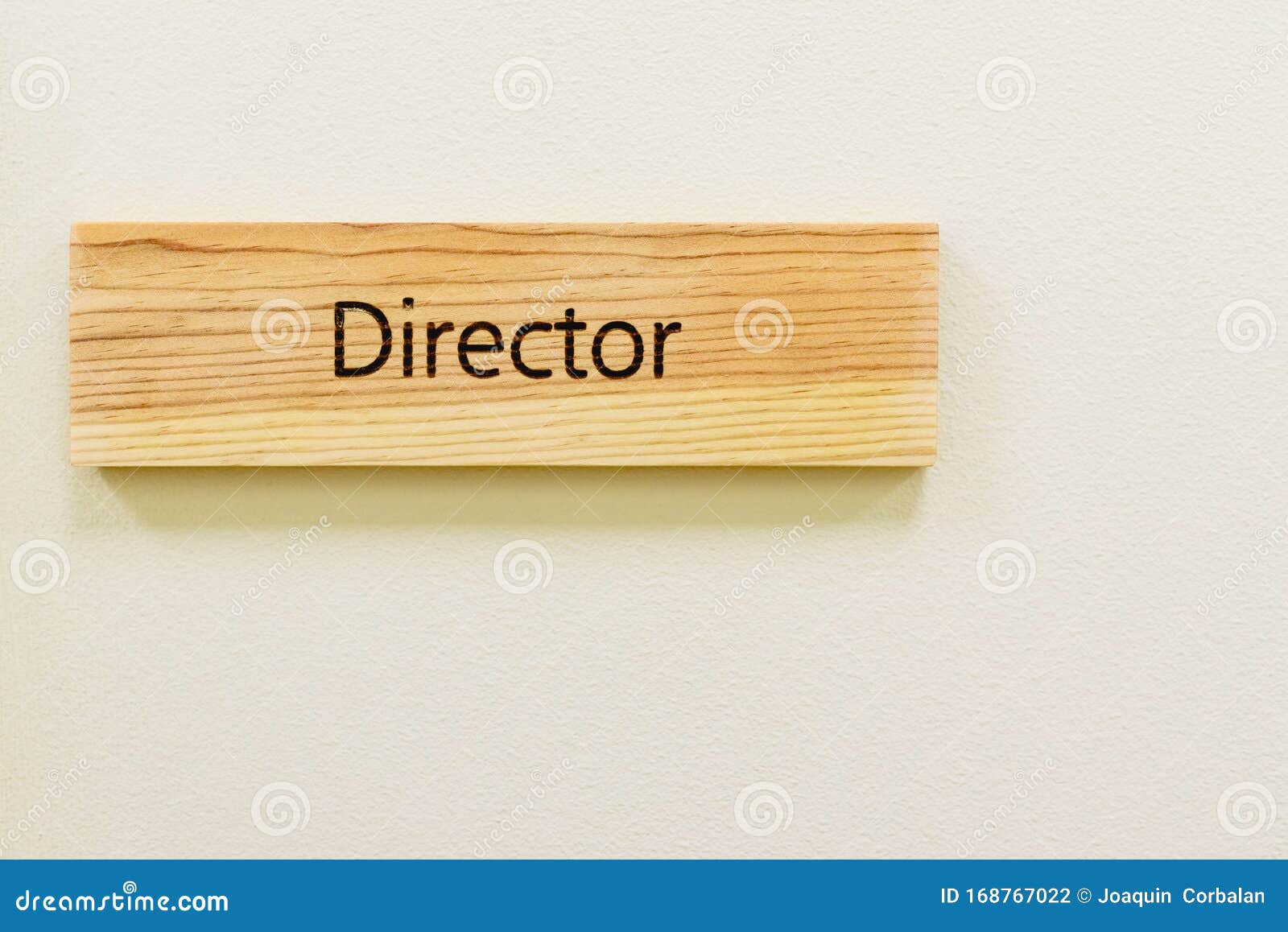 Wooden Sign with the Word Director Stock Photo - Image of concept ...