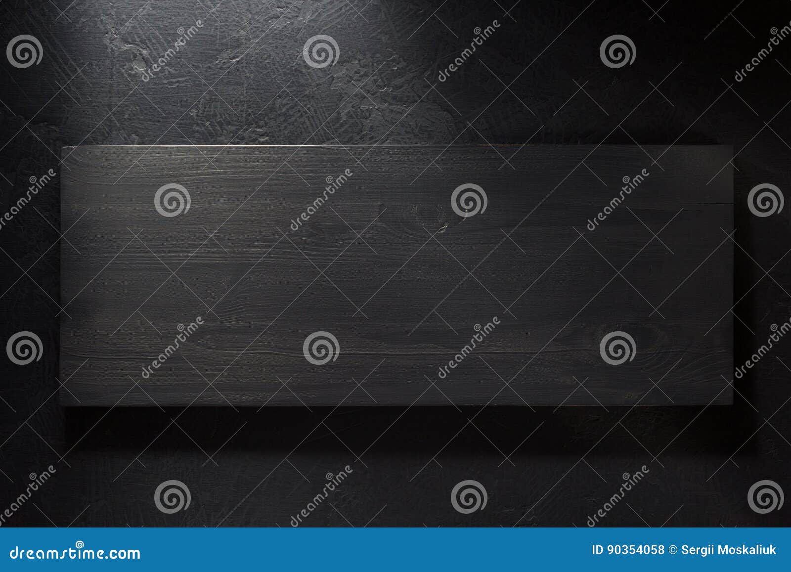 Wooden Signboard at Black Background Stock Photo - Image of cutting ...