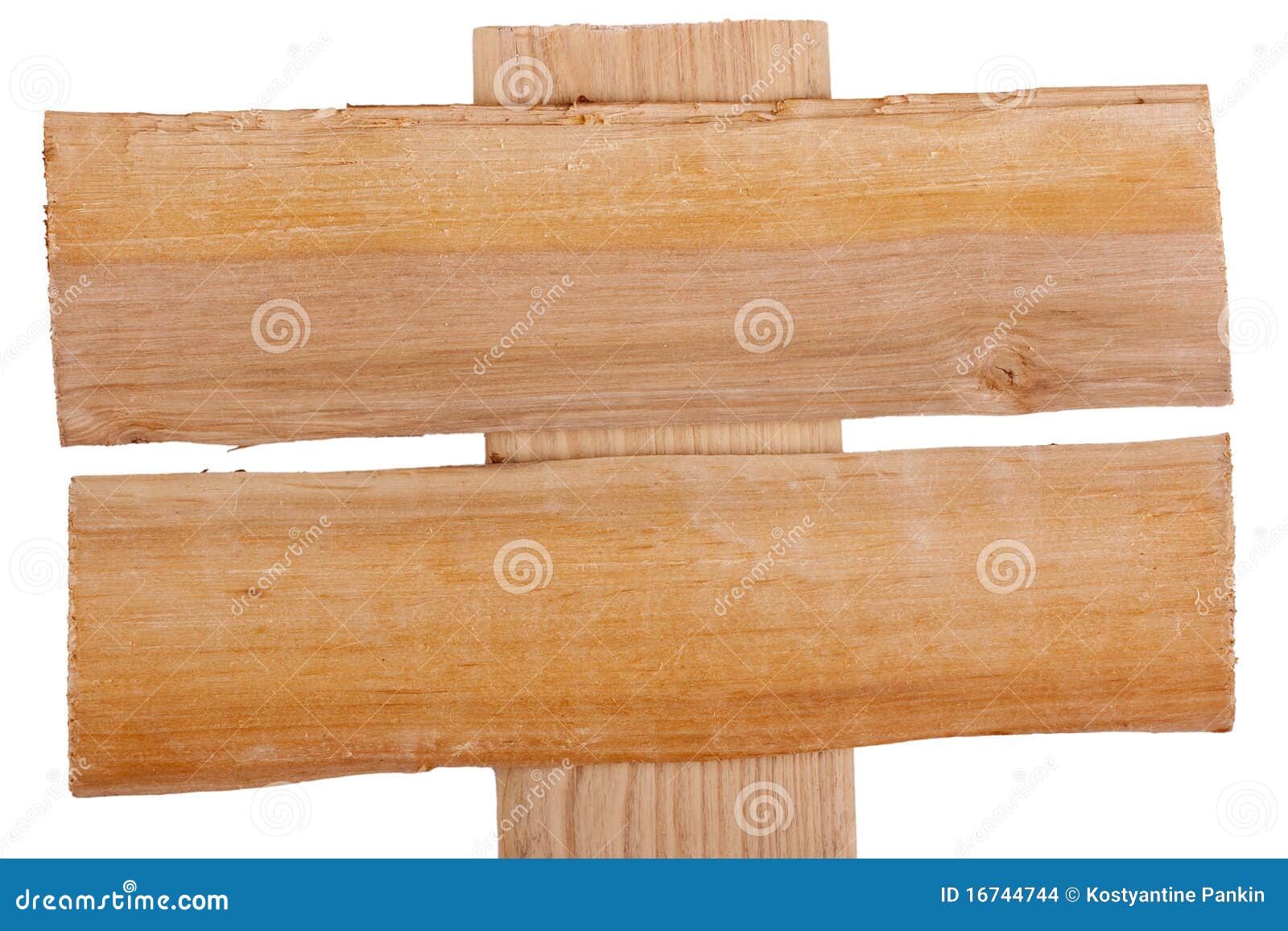 Wooden signpost stock photo. Image of plank, isolated - 16744744