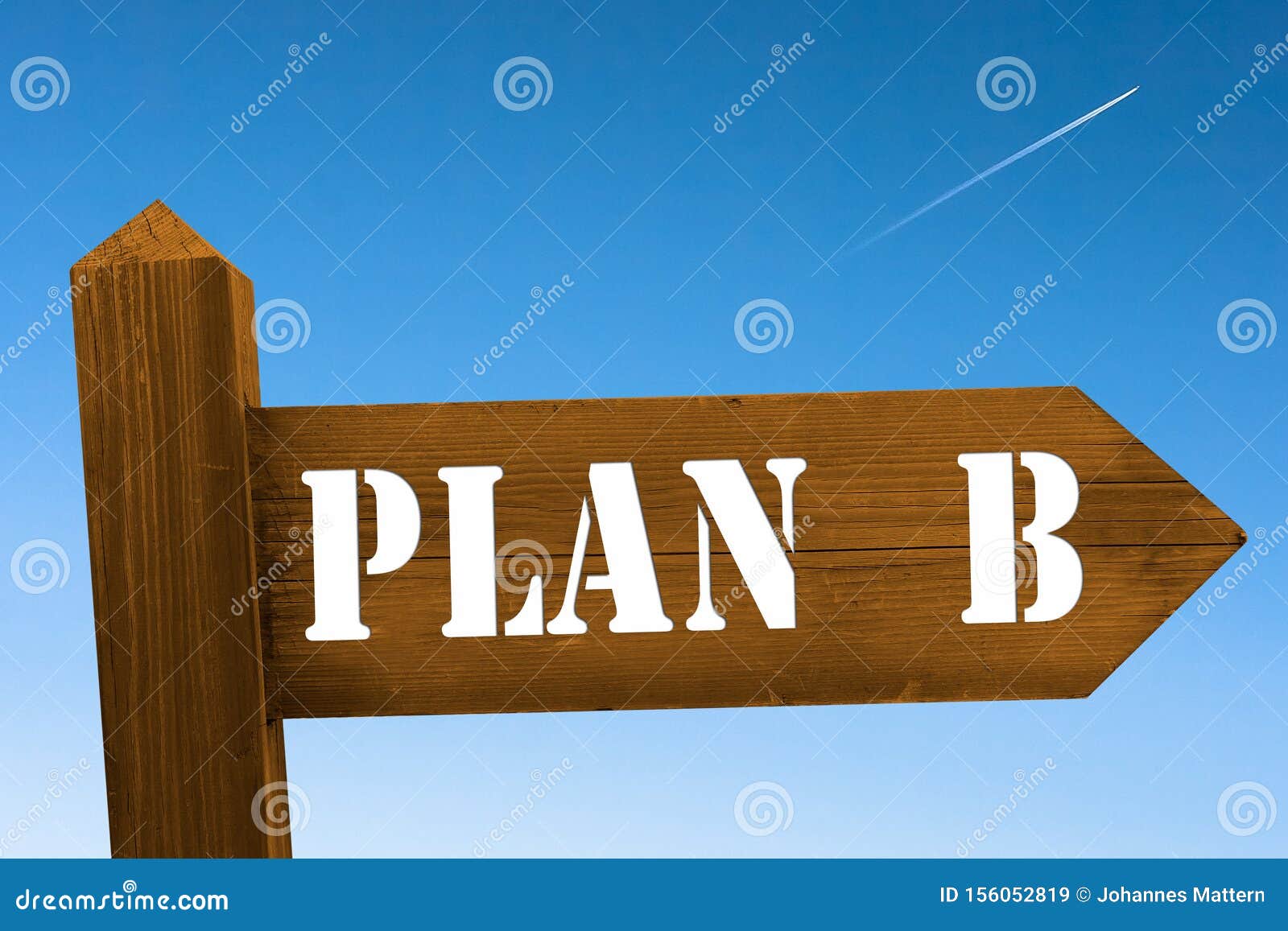 Symbol for Plan B stock image. Image of opportunity - 156052819