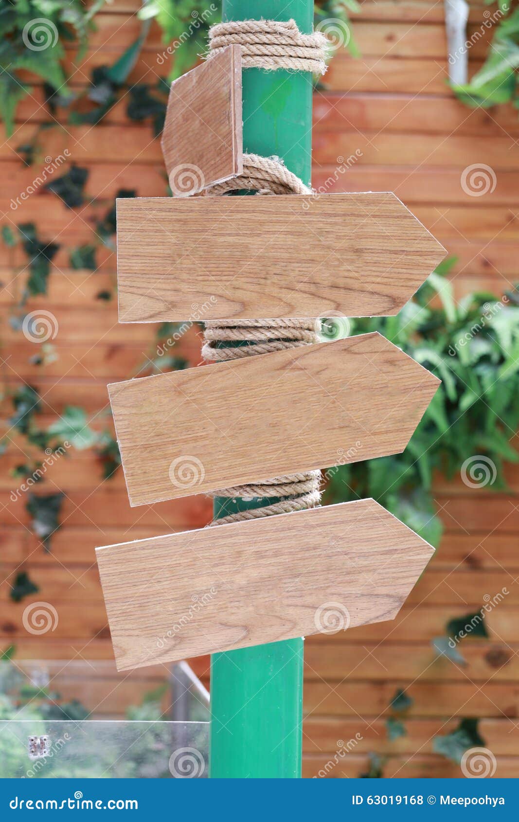 Wooden Signposts for Navigation. Stock Photo - Image of pole, arrow ...