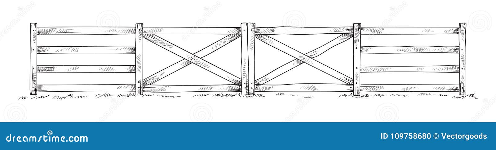 Wooden Privacy Fences Detail Drawings