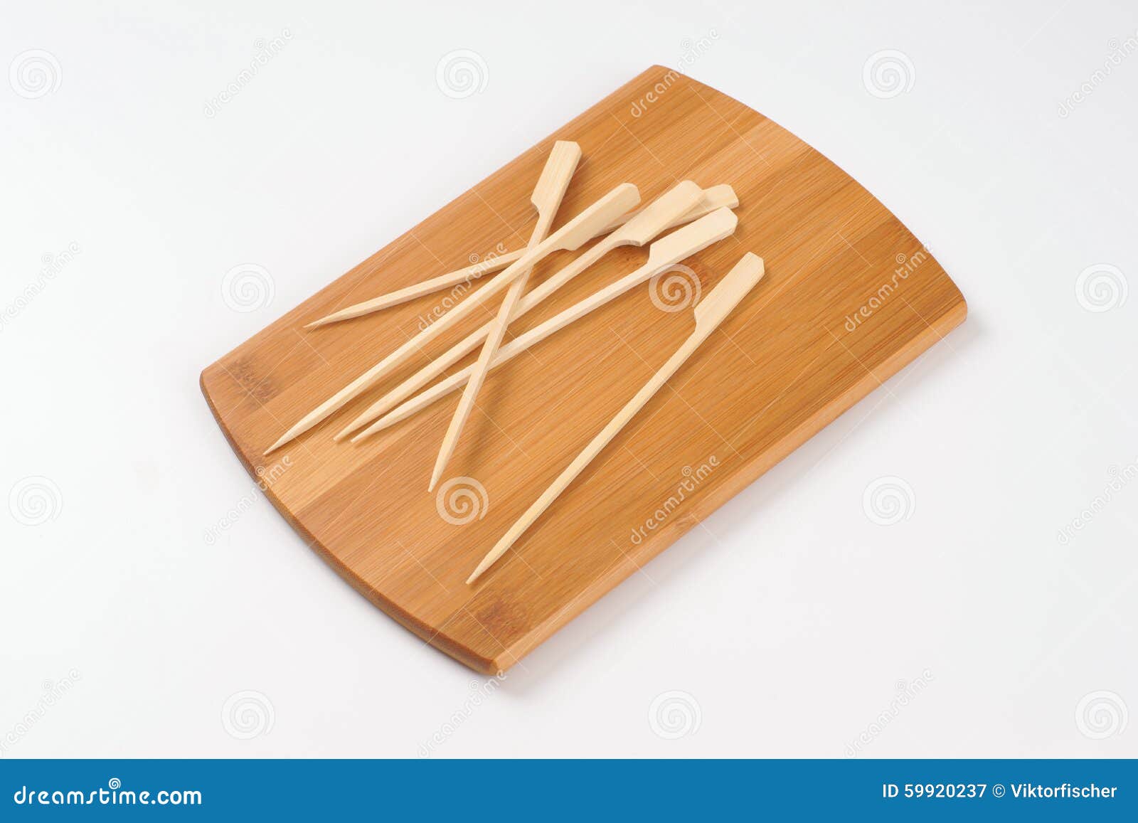 Wooden skewers stock image. Image of handle, studio, clean - 59920237