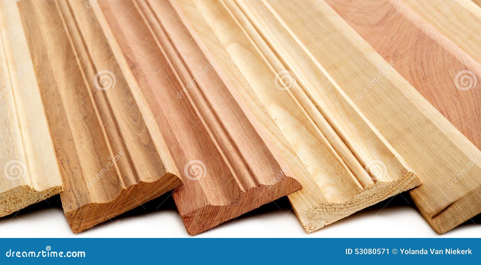 Skirting Boards, Architrave Mouldings And Wooden Frames Royalty-Free ...