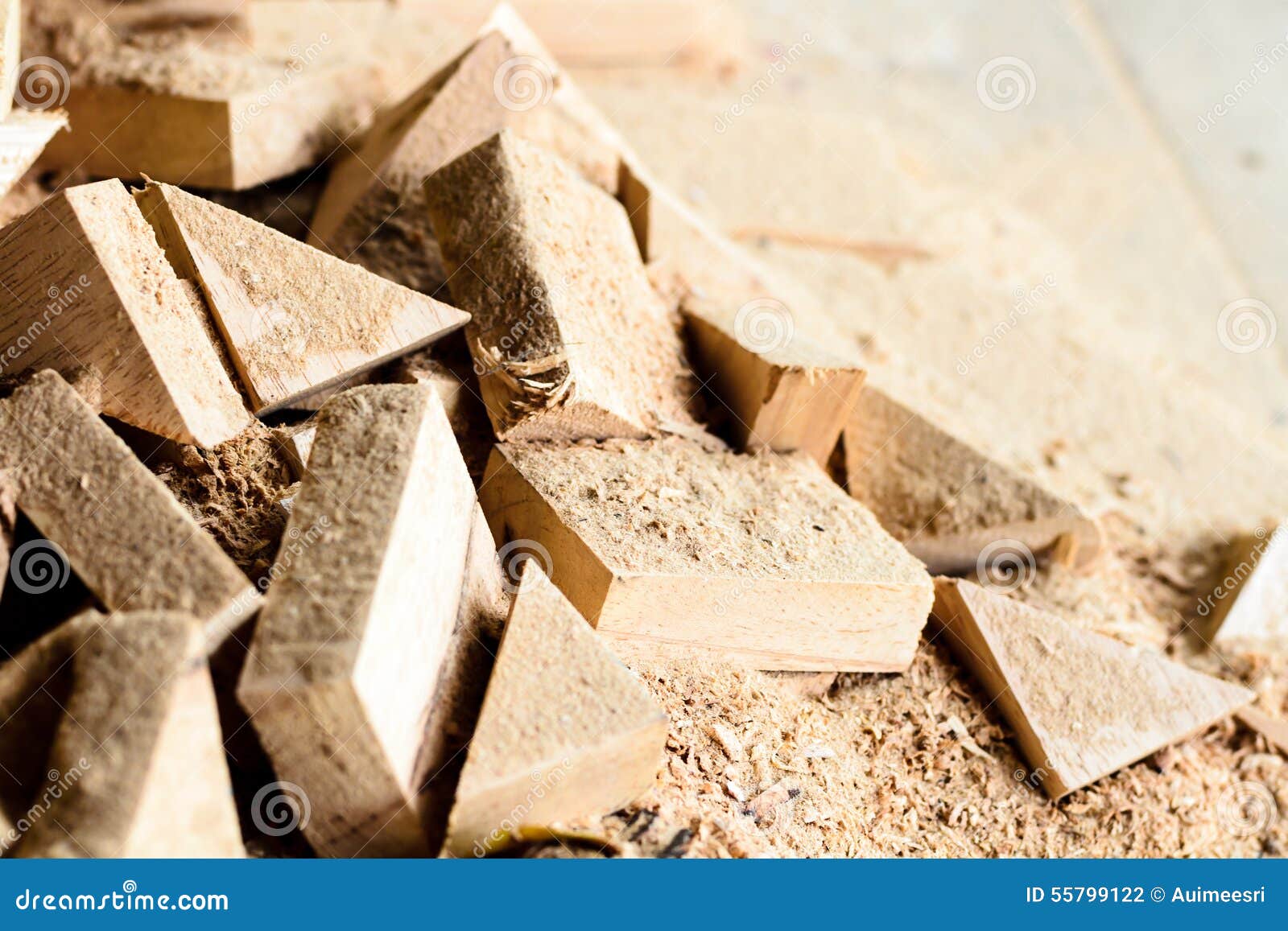 Wooden Splinter Cut and Sawdust Stock Photo - Image of wooden, grain ...