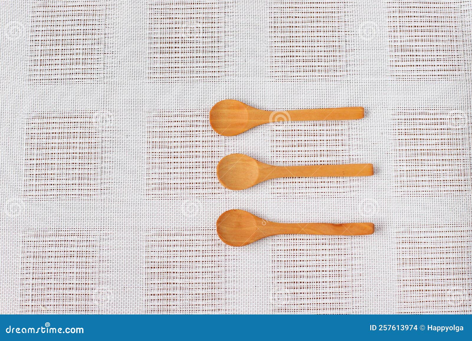 Wooden spoon mockup stock photo. Image of leaf, menu - 257613974