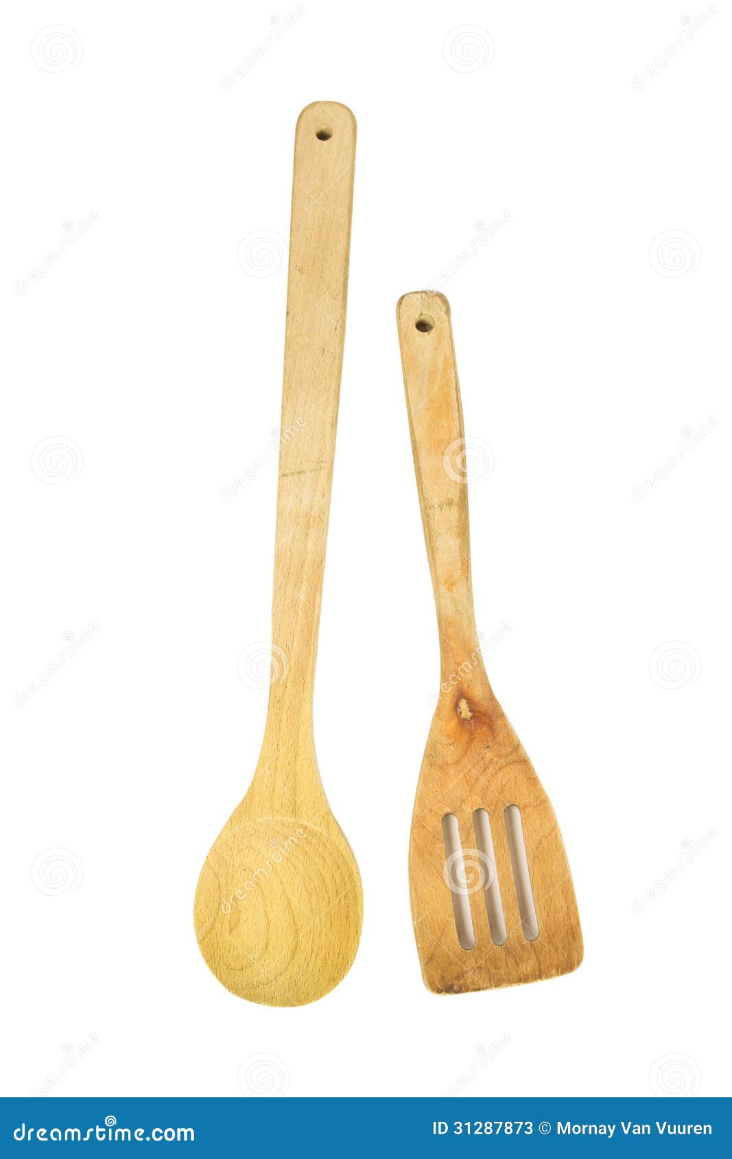 Wooden spoon and spatula stock image. Image of utensil - 31287873