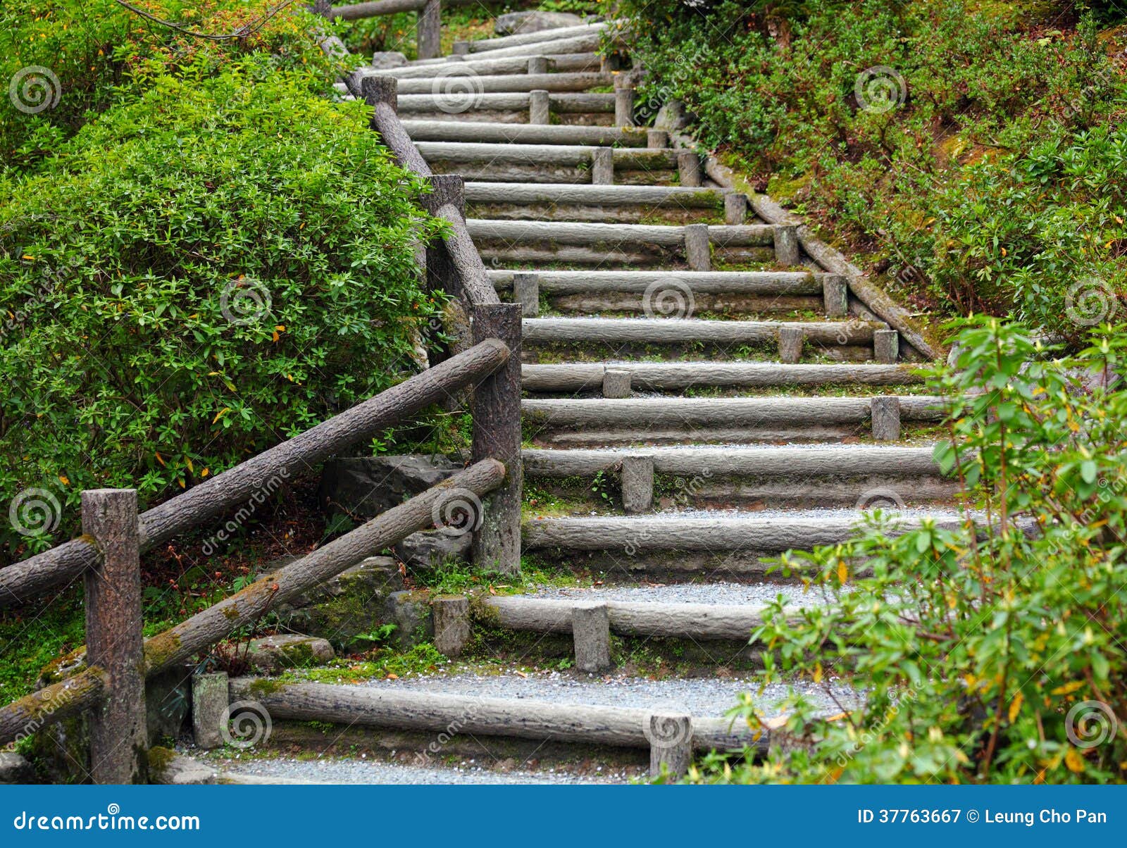Stair On Mountain At Tham Phra Sabai Temple Stock Image | CartoonDealer ...