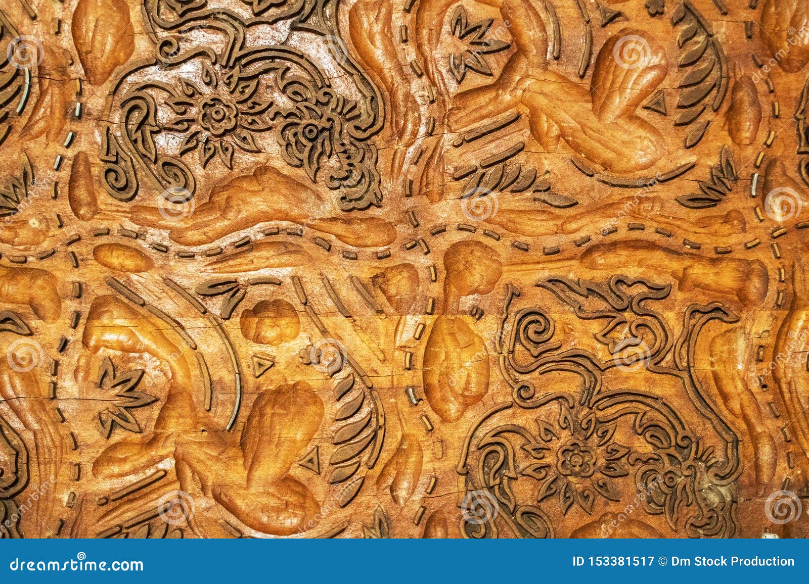 Wooden stencil for fabric. stock image. Image of swirl - 153381517