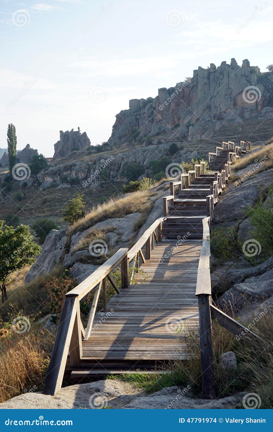 Wooden steps stock photo. Image of anatolian, grass, ancient - 47791974