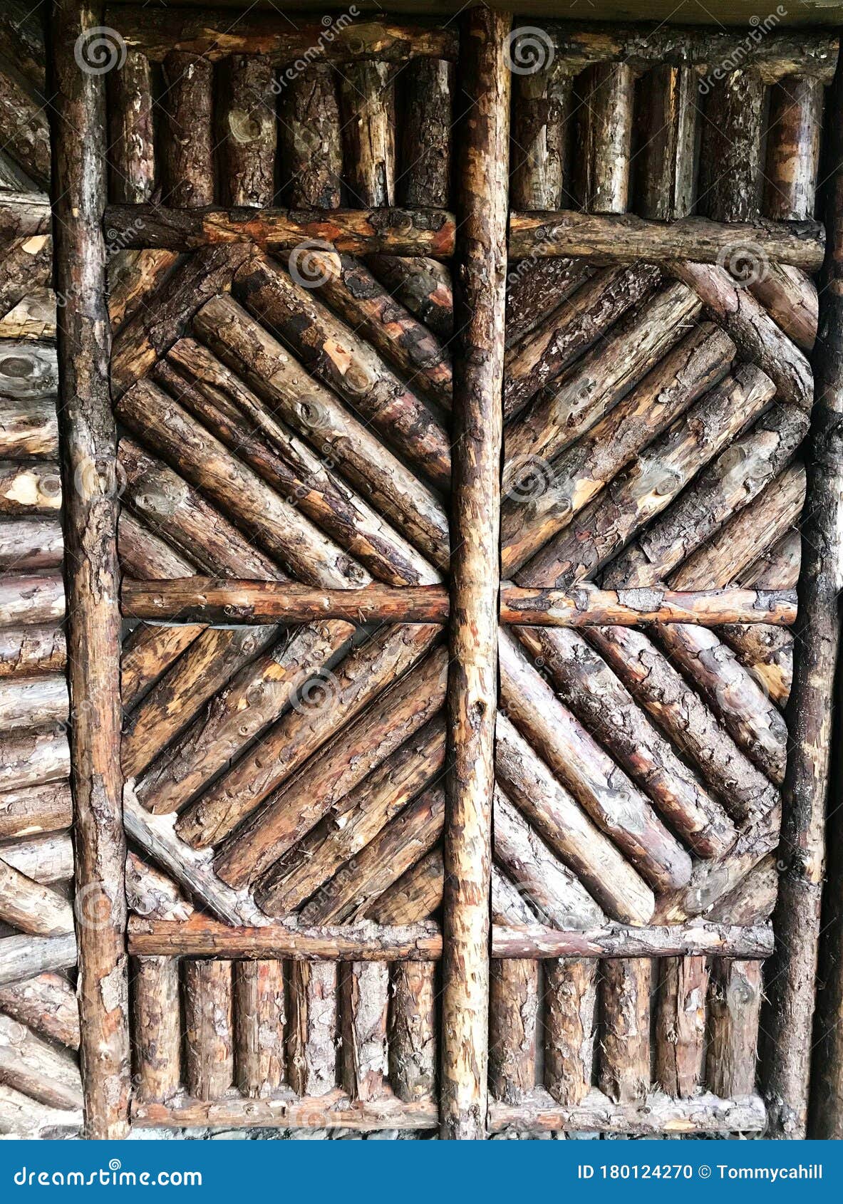 Wooden Sticks wall stock photo. Image of interior, architecture - 180124270