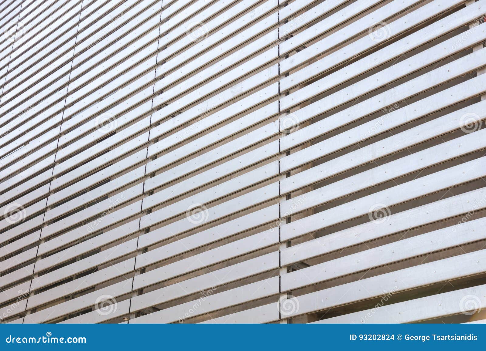 Wooden Stripes Building Facade Stock Photo - Image of architecture ...