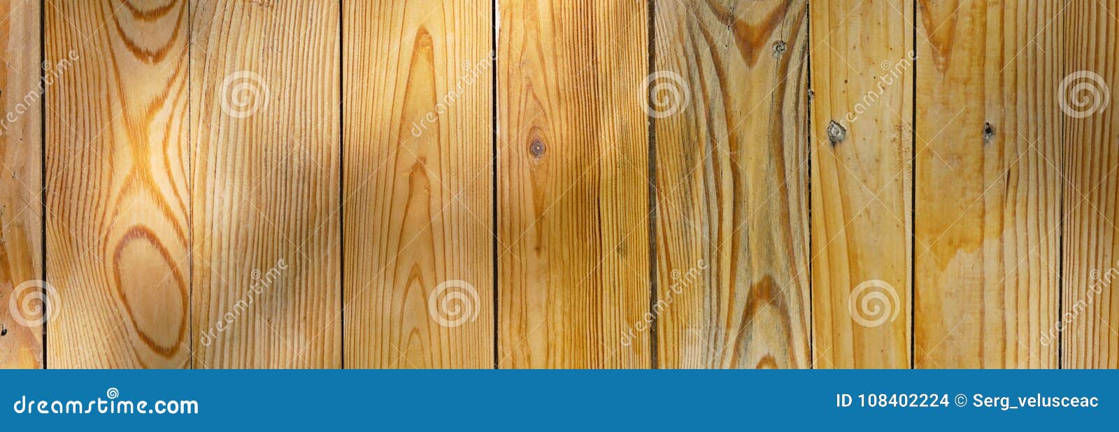 Wooden Surface of Boards Illuminated by Light Rays. Stock Photo - Image ...