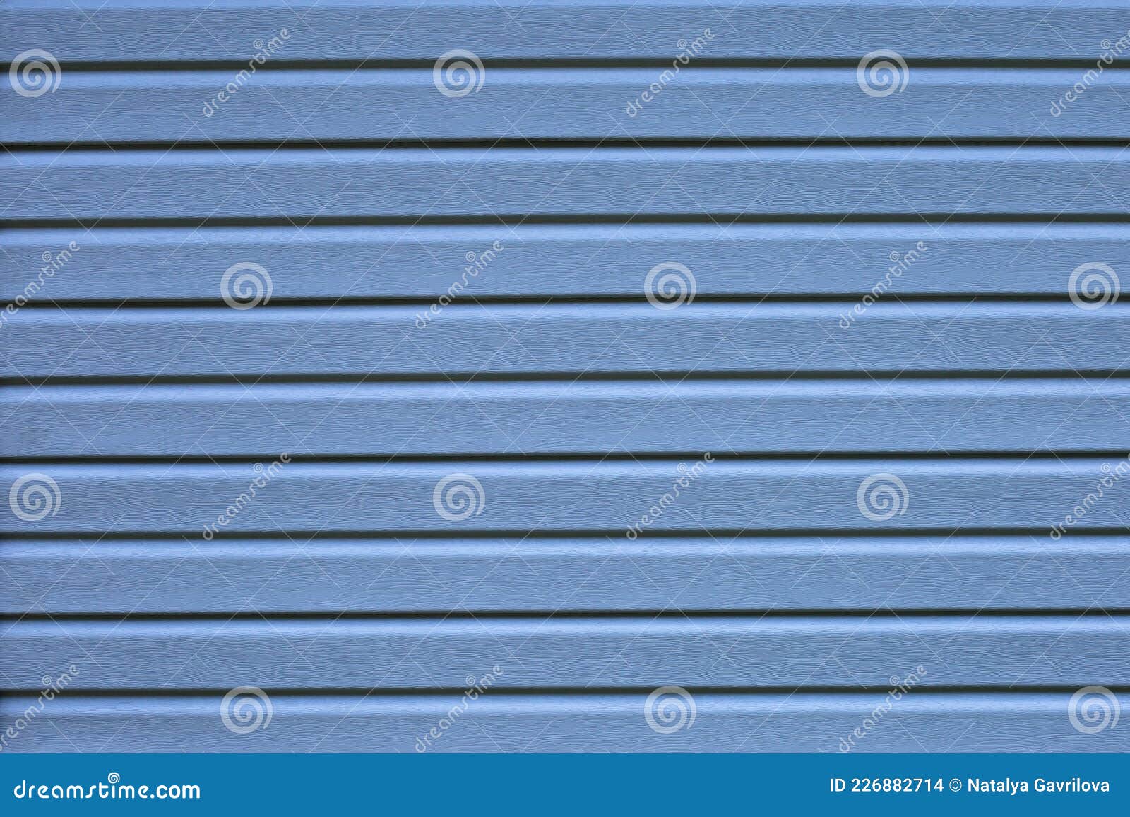 Wooden Surface Made of Slats, Blue Color Stock Photo - Image of color ...