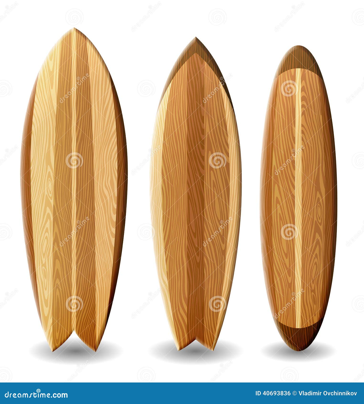 Wooden surfboards stock illustration. Illustration of extreme - 40693836