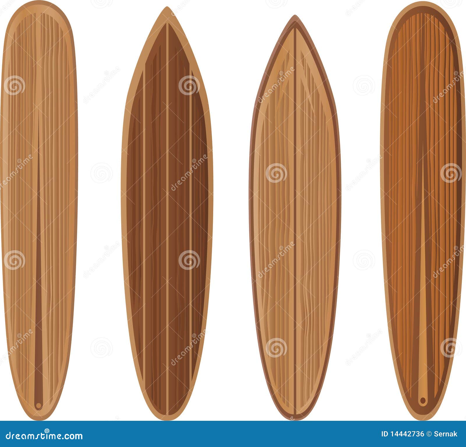 Wooden Surfboards. Wood Surf Board Types, Surfboard With Paddle Or Fish ...
