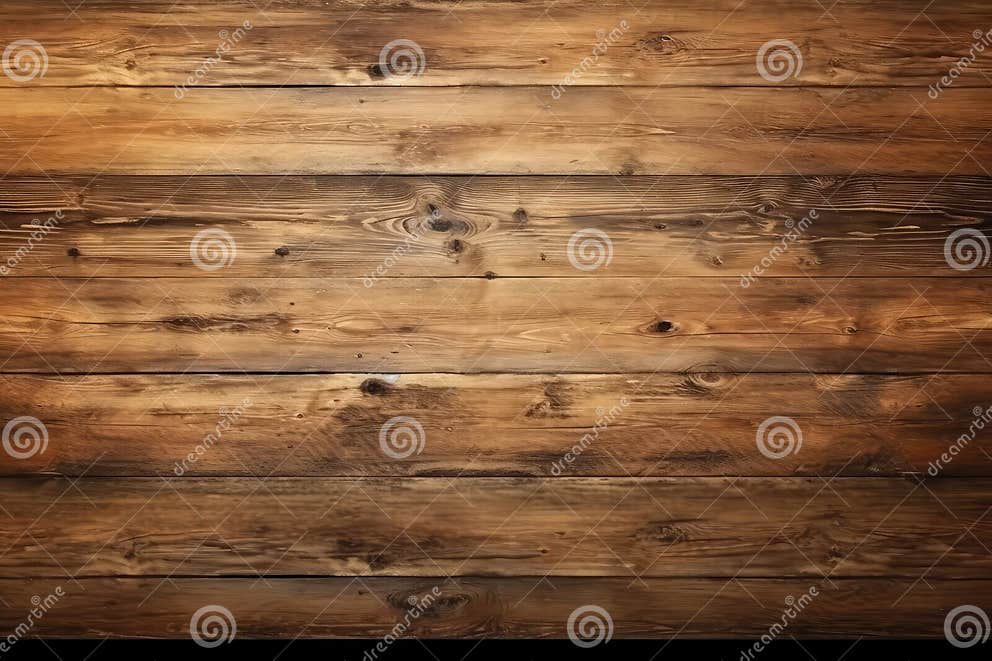 Wooden Table Template, Table Layout. Generative AI Stock Illustration ...