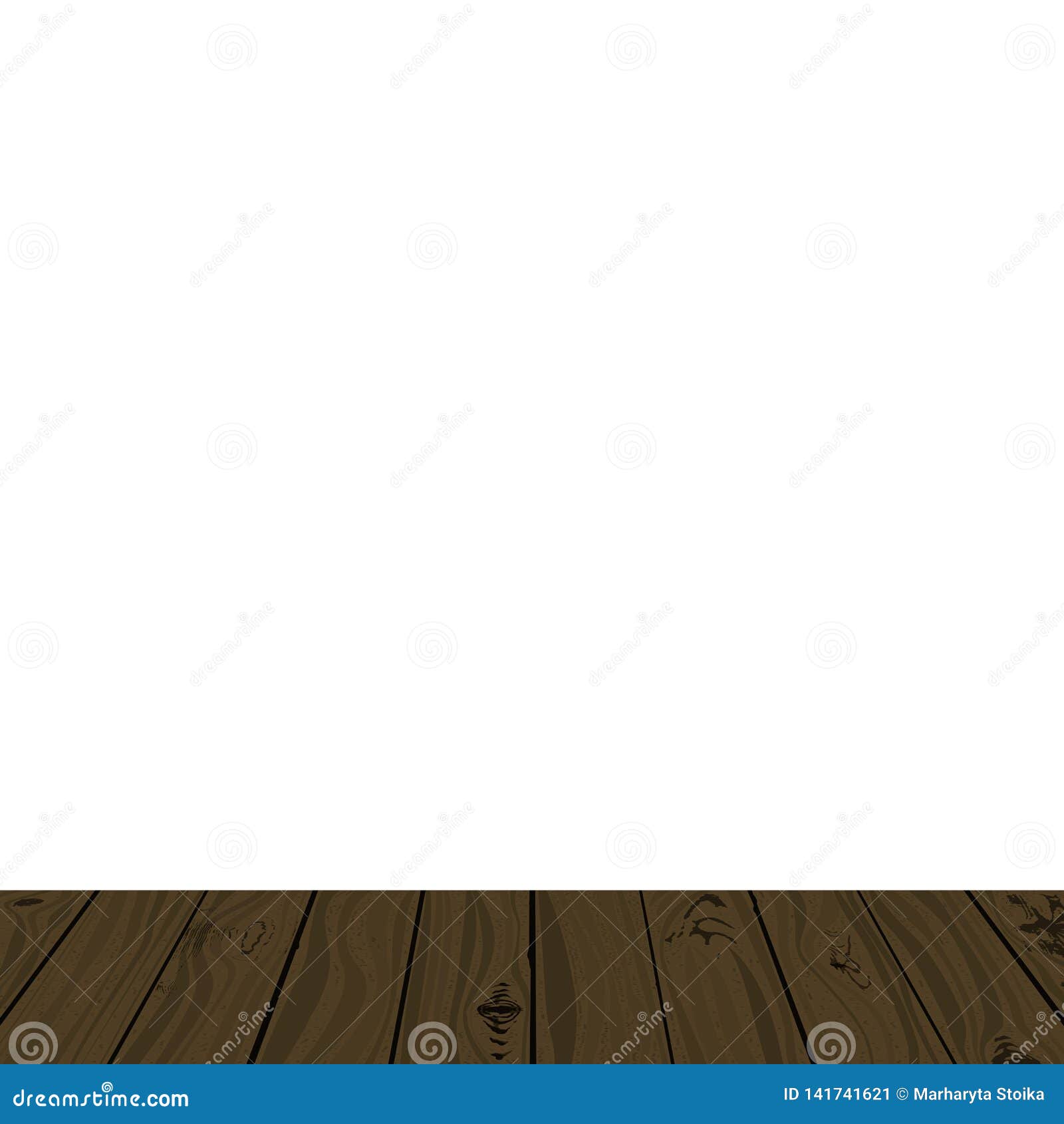 Wooden table. stock vector. Illustration of color, grained - 141741621