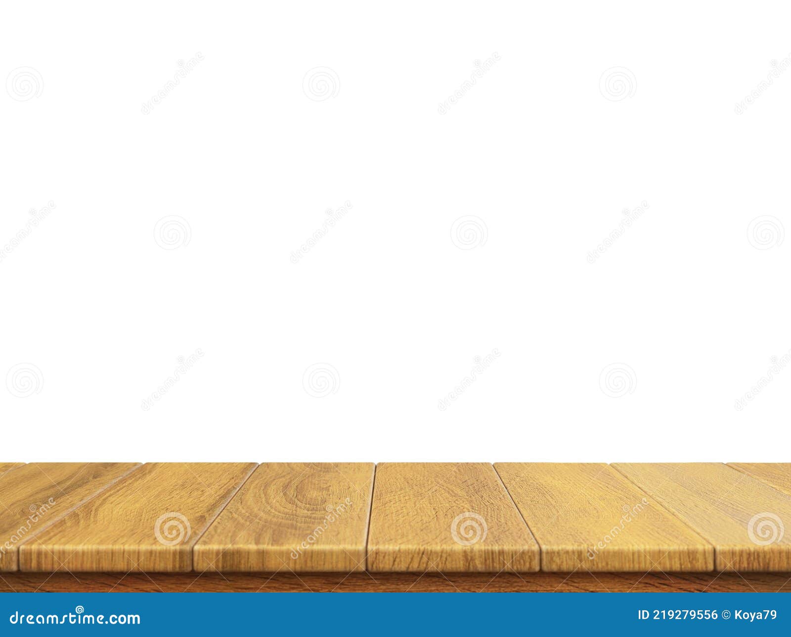A Wooden Tabletop Mockup For Product Display Or Montage With Blurred ...
