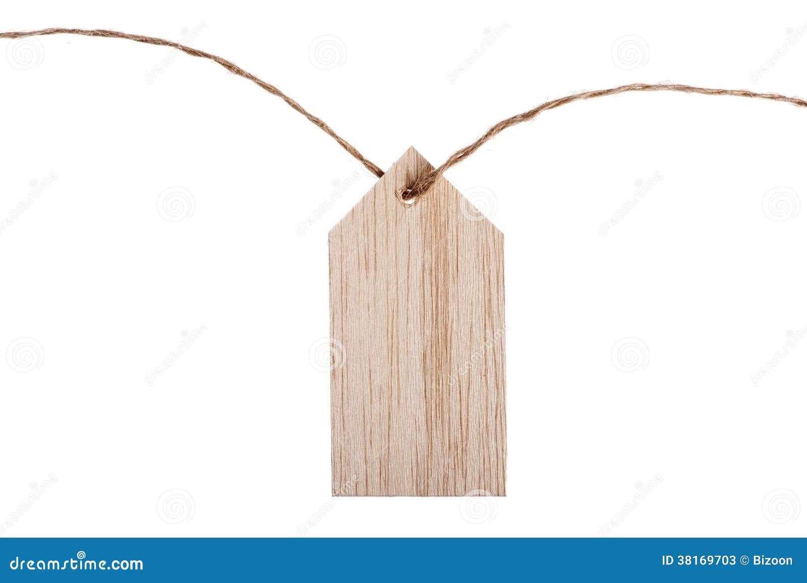 Wooden tag stock image. Image of aged, label, gift, object - 38169703
