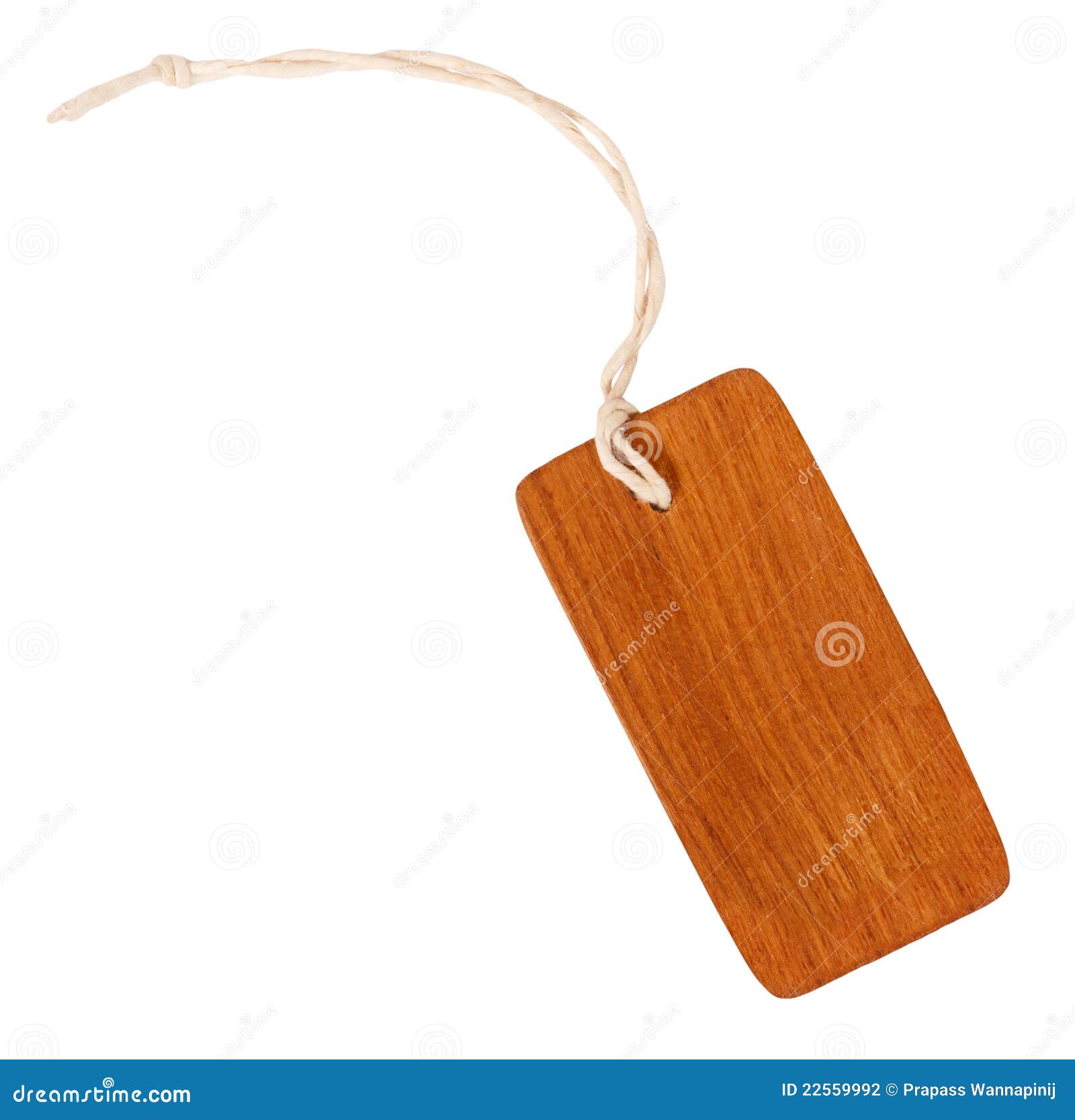 Wooden tag isolated stock photo. Image of white, empty - 22559992