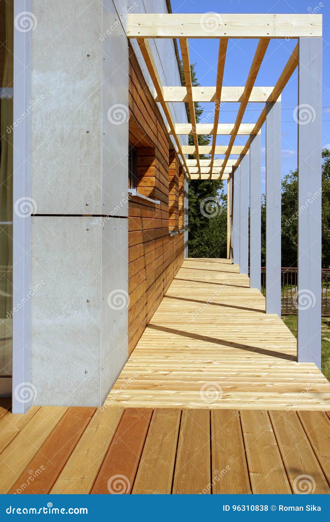 Wooden terrace stock photo. Image of plank, frame, board - 96310838