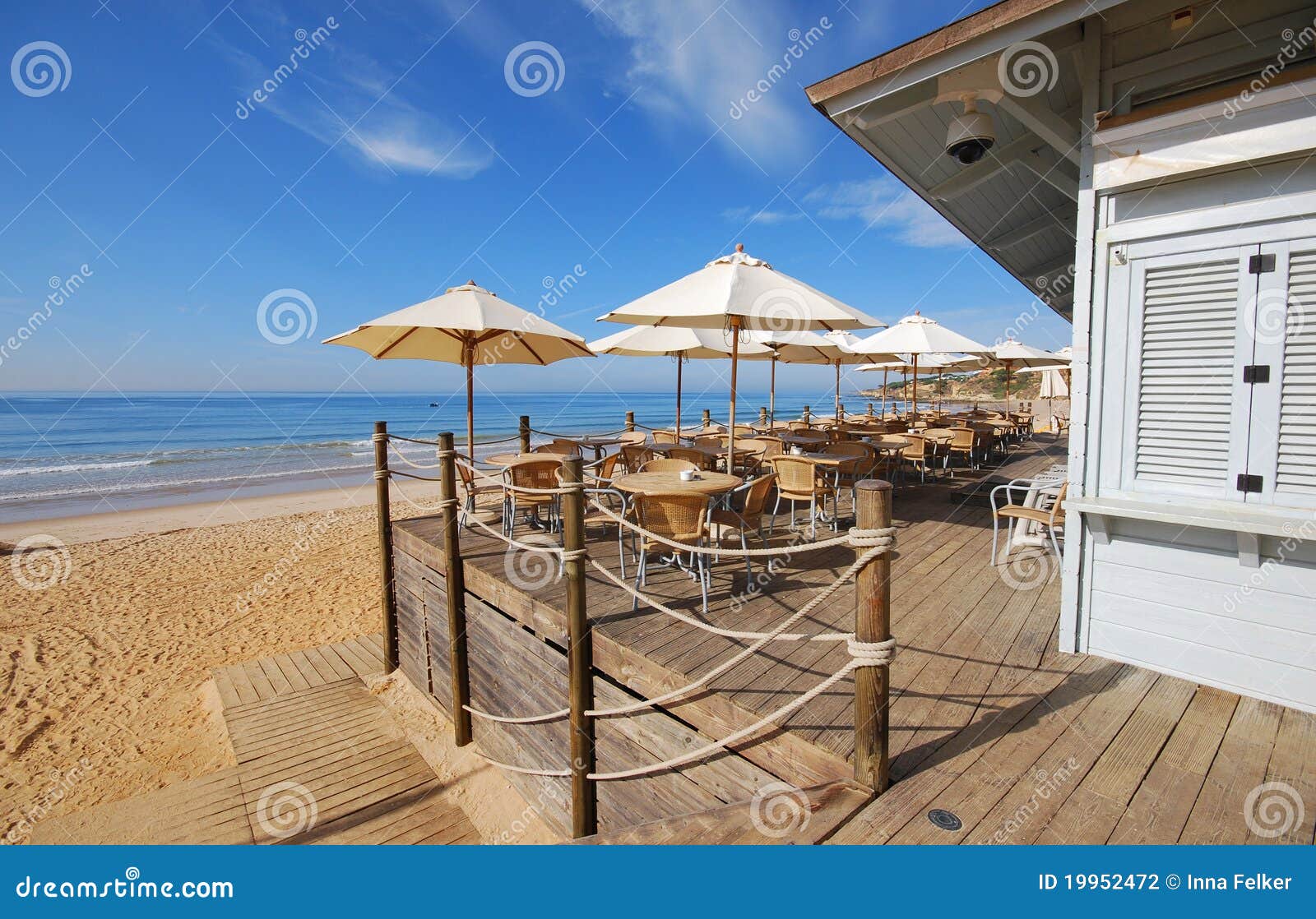 Wooden Terrace on Sea Coast Stock Photo - Image of climate, patio: 19952472