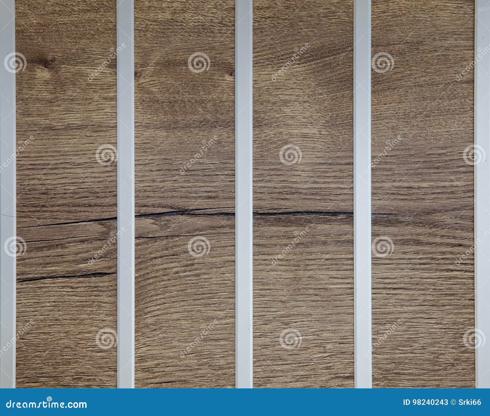 Wooden Texture with Metal Strips Stock Image - Image of brown, texture ...