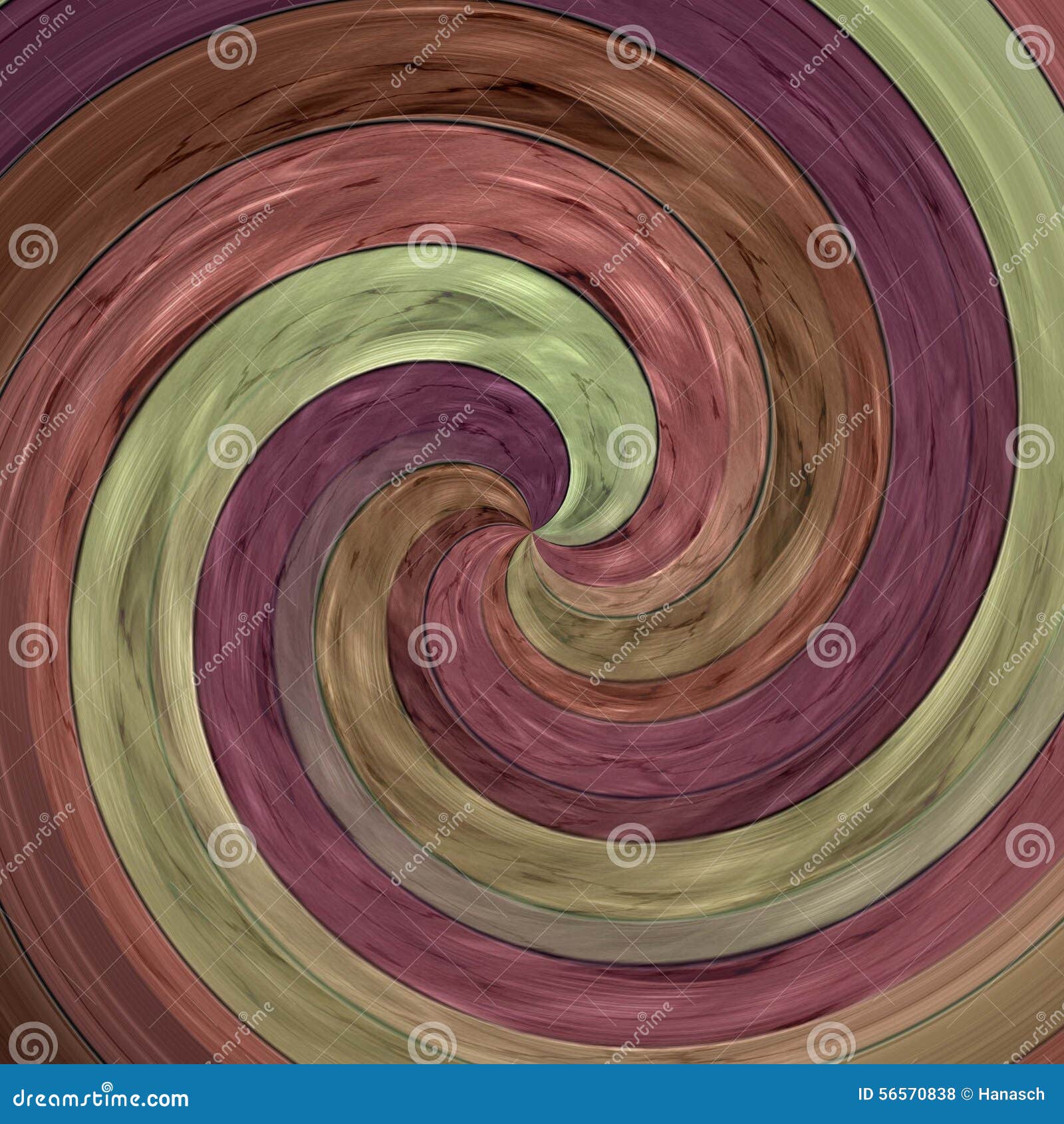 Wooden Texture To the Spiral Stock Illustration - Illustration of ...