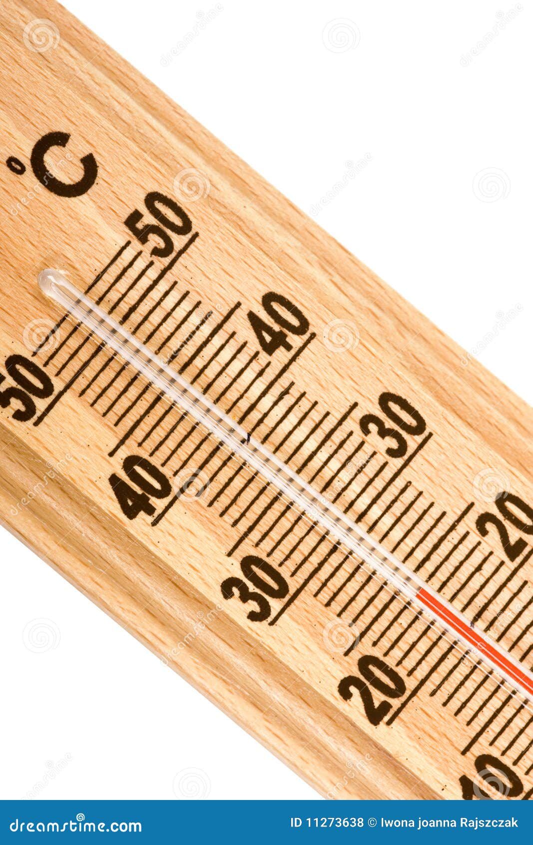 Wooden thermometer stock photo. Image of cast, equipment - 11273638