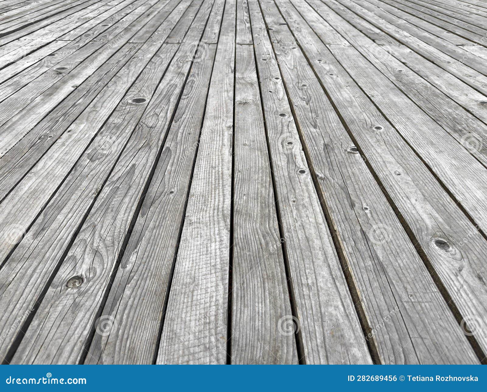 Wooden Thin Boards of the Platform. Stock Photo - Image of surface ...