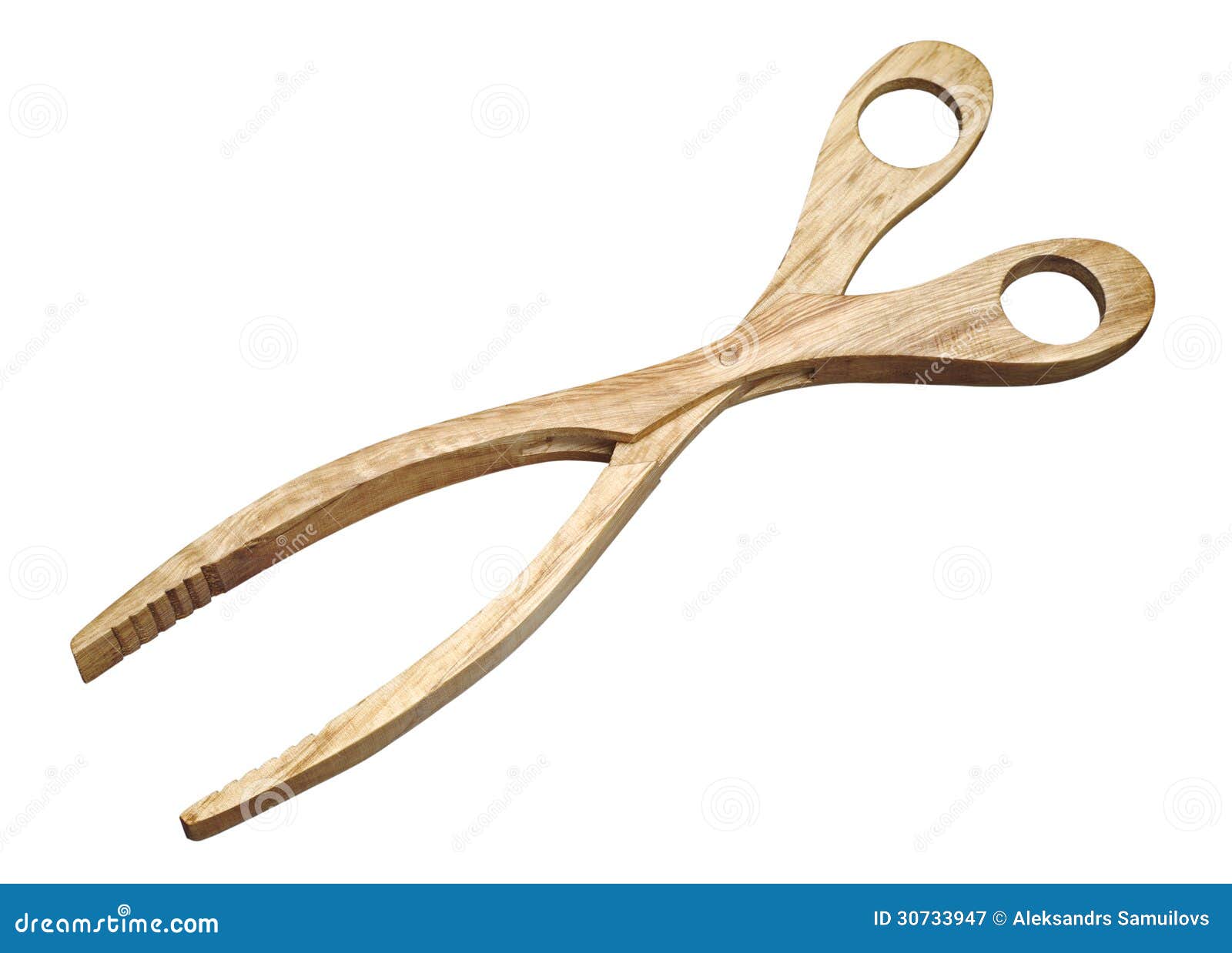 Wooden tongs stock image. Image of tool, pliers, single - 30733947