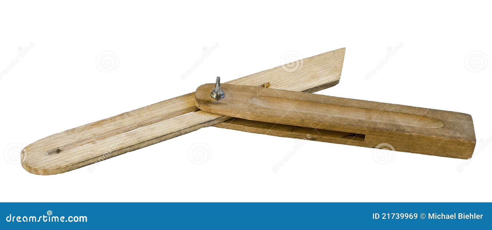 Wooden Tool For Measuring Angles Stock Image | CartoonDealer.com #21739969