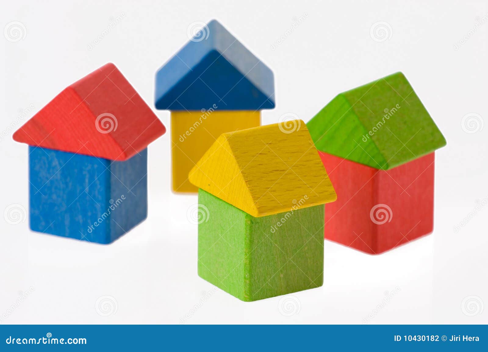Wooden toy blocks stock photo. Image of education, object - 10430182