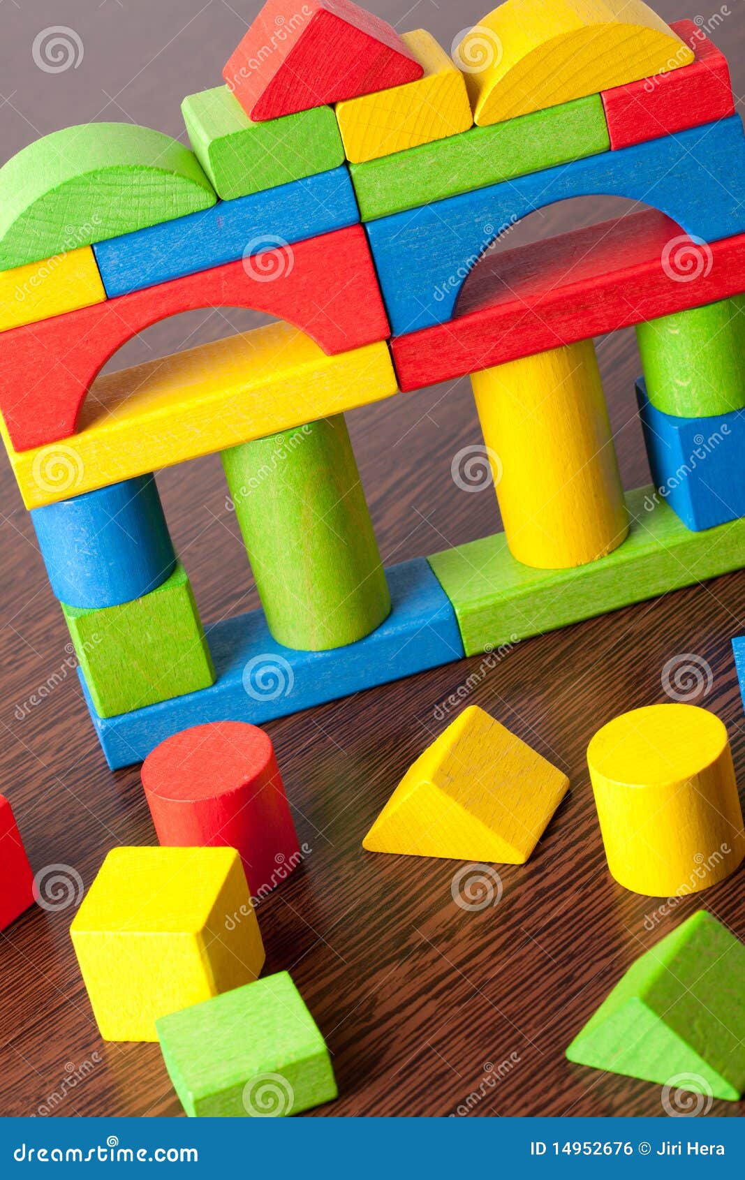 Wooden toy blocks stock photo. Image of child, game, object - 14952676