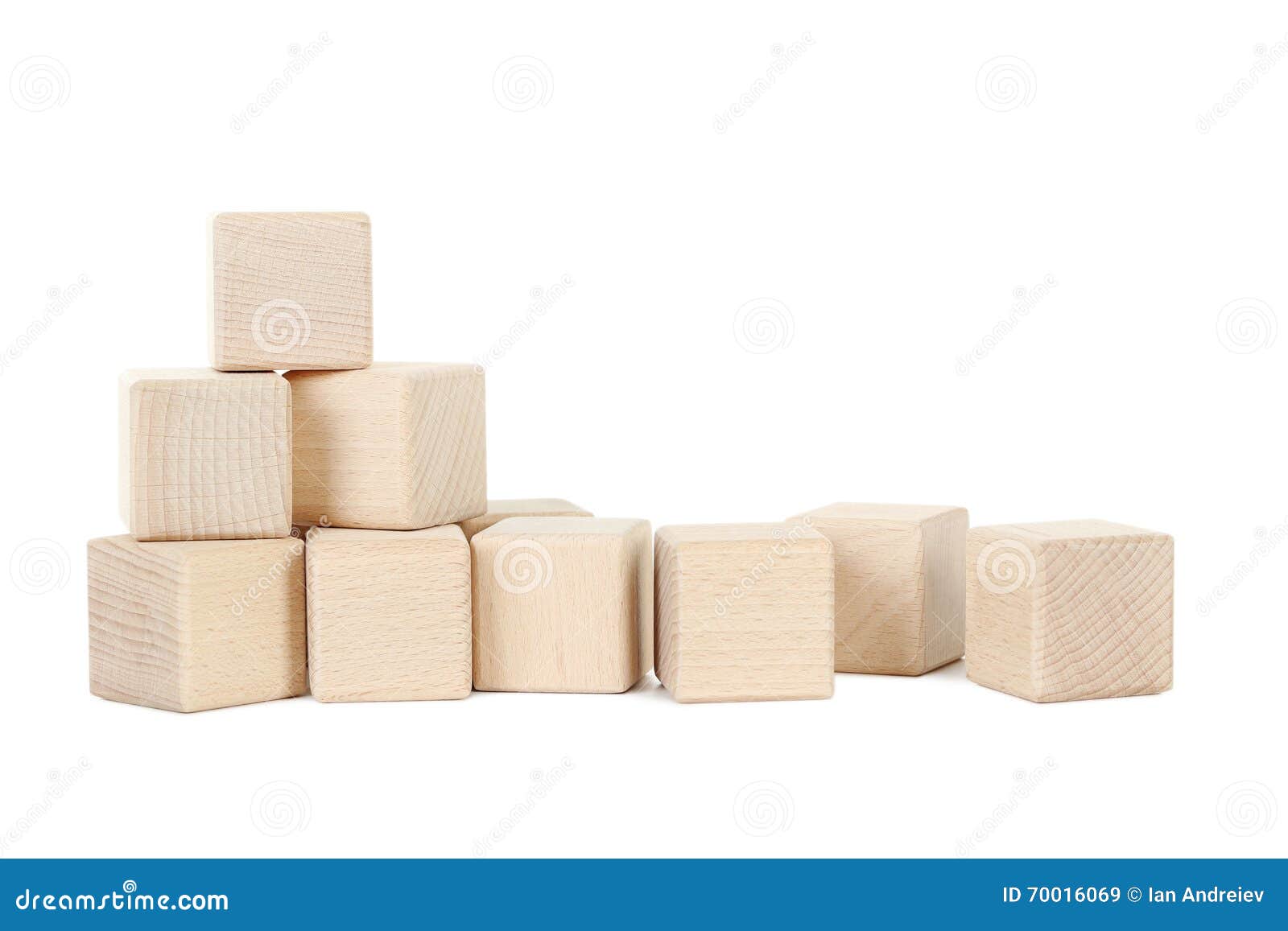 Wooden toy cubes stock image. Image of color, preschool - 70016069