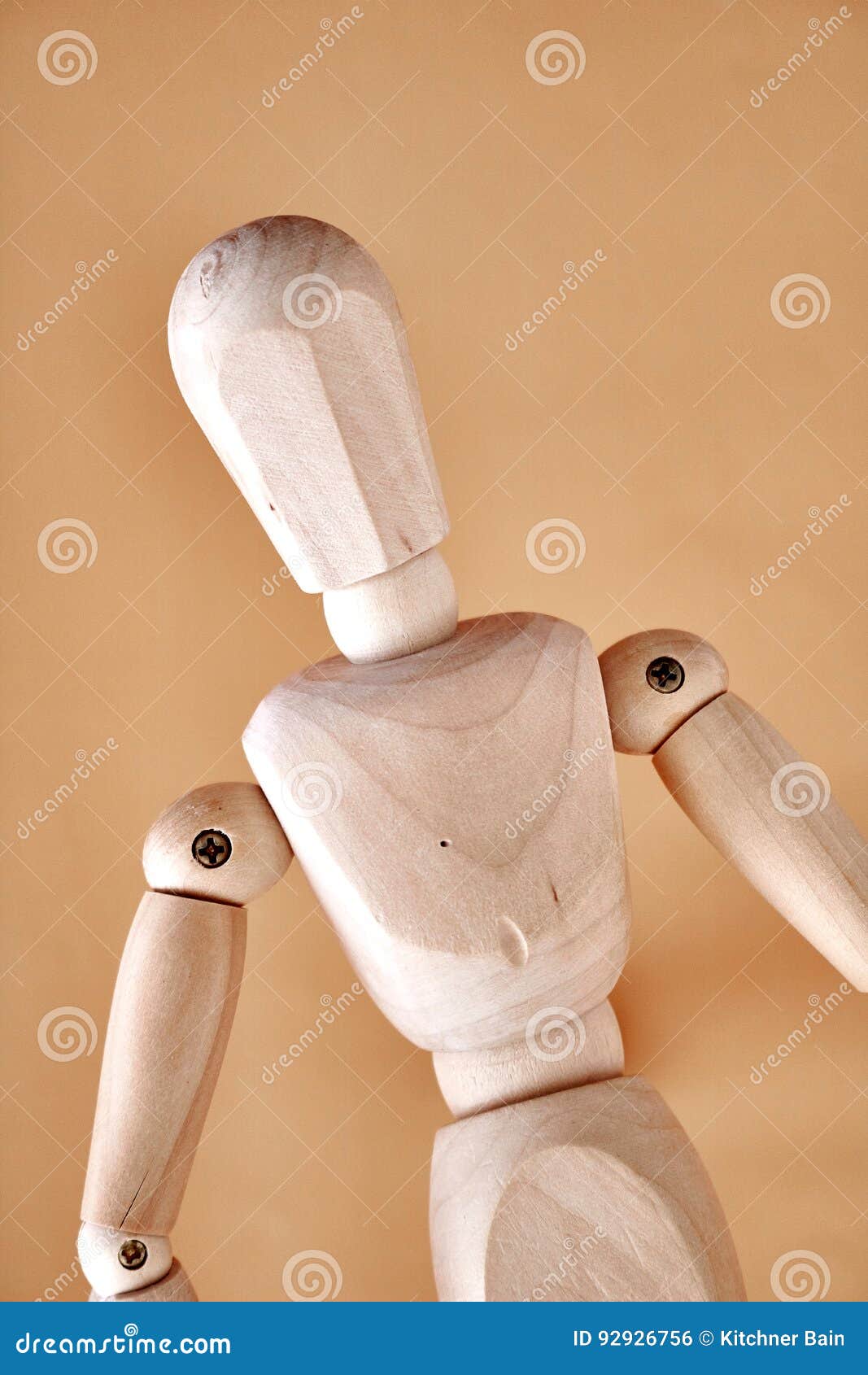 Wooden Toy Mannequin stock photo. Image of manikin, posing - 92926756