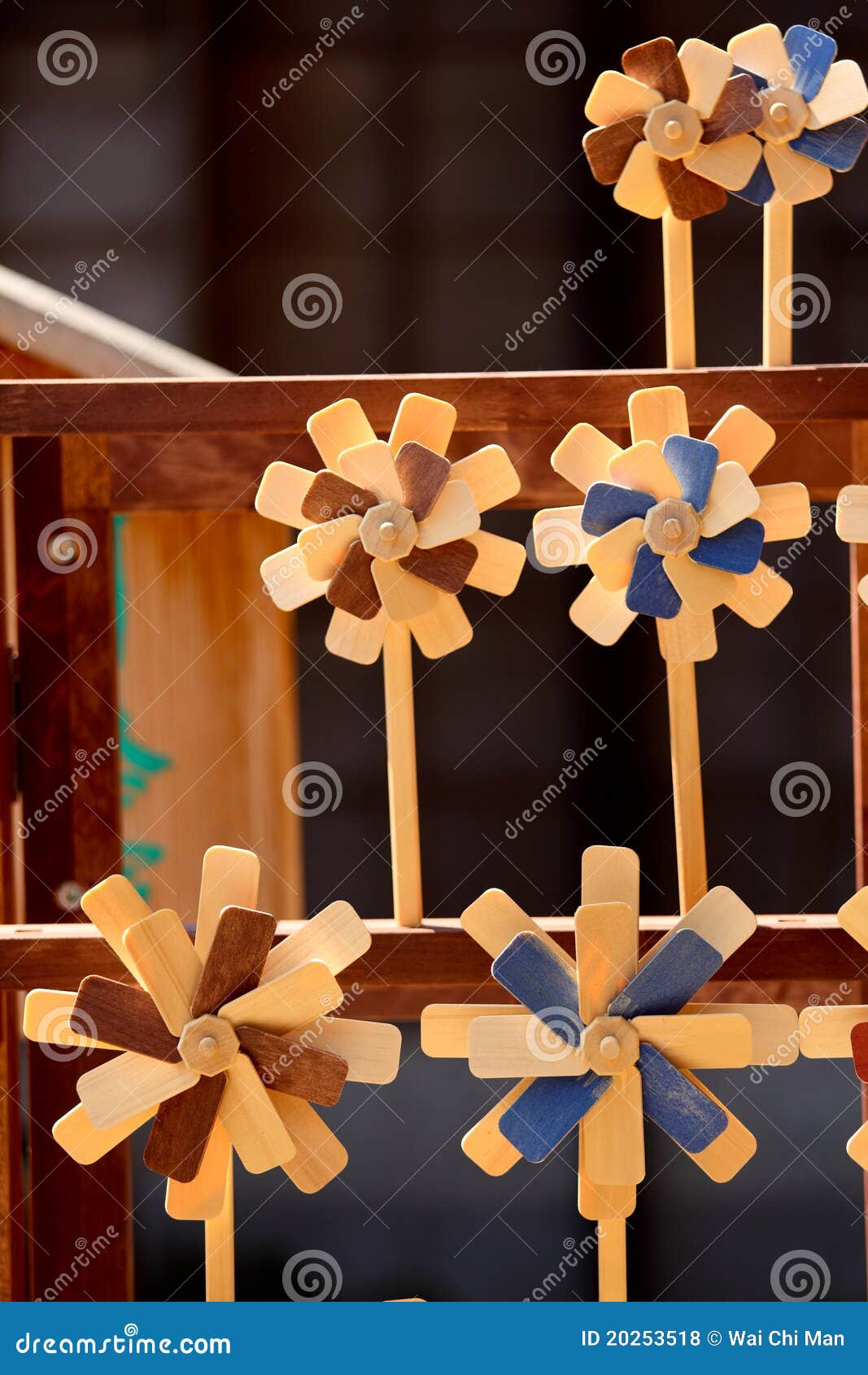Wooden toy windmill stock photo. Image of pinwheel, mill - 20253518