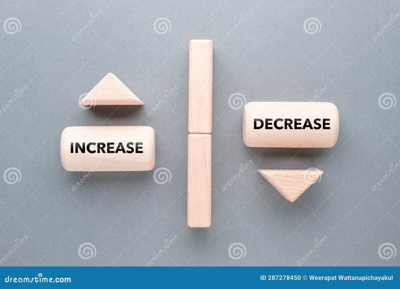 Increase and Decrease, Business Analysis Stock Photo - Image of accountancy, learning: 287278450