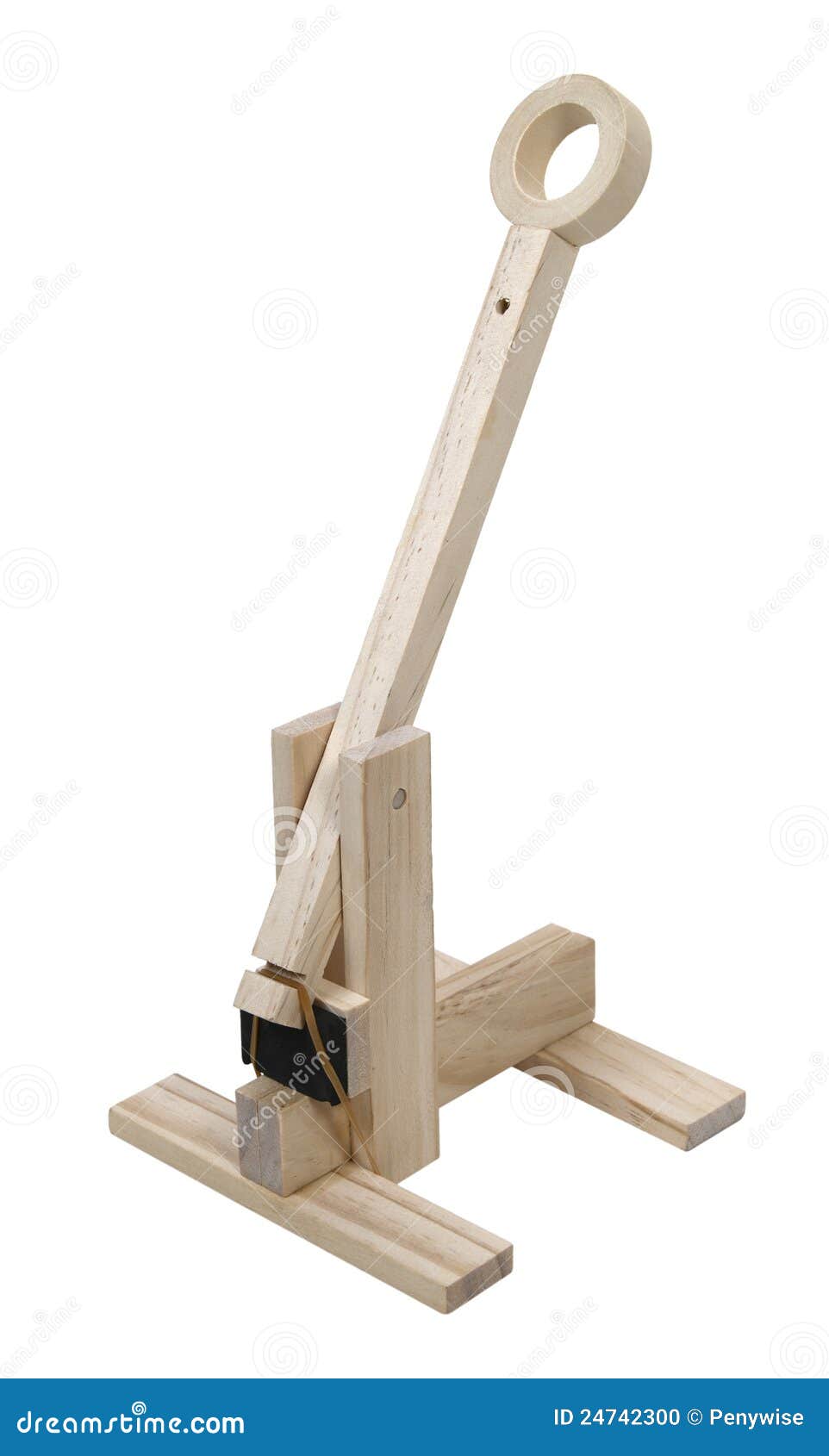 Wooden Trebuchet stock photo. Image of assault, medieval - 24742300