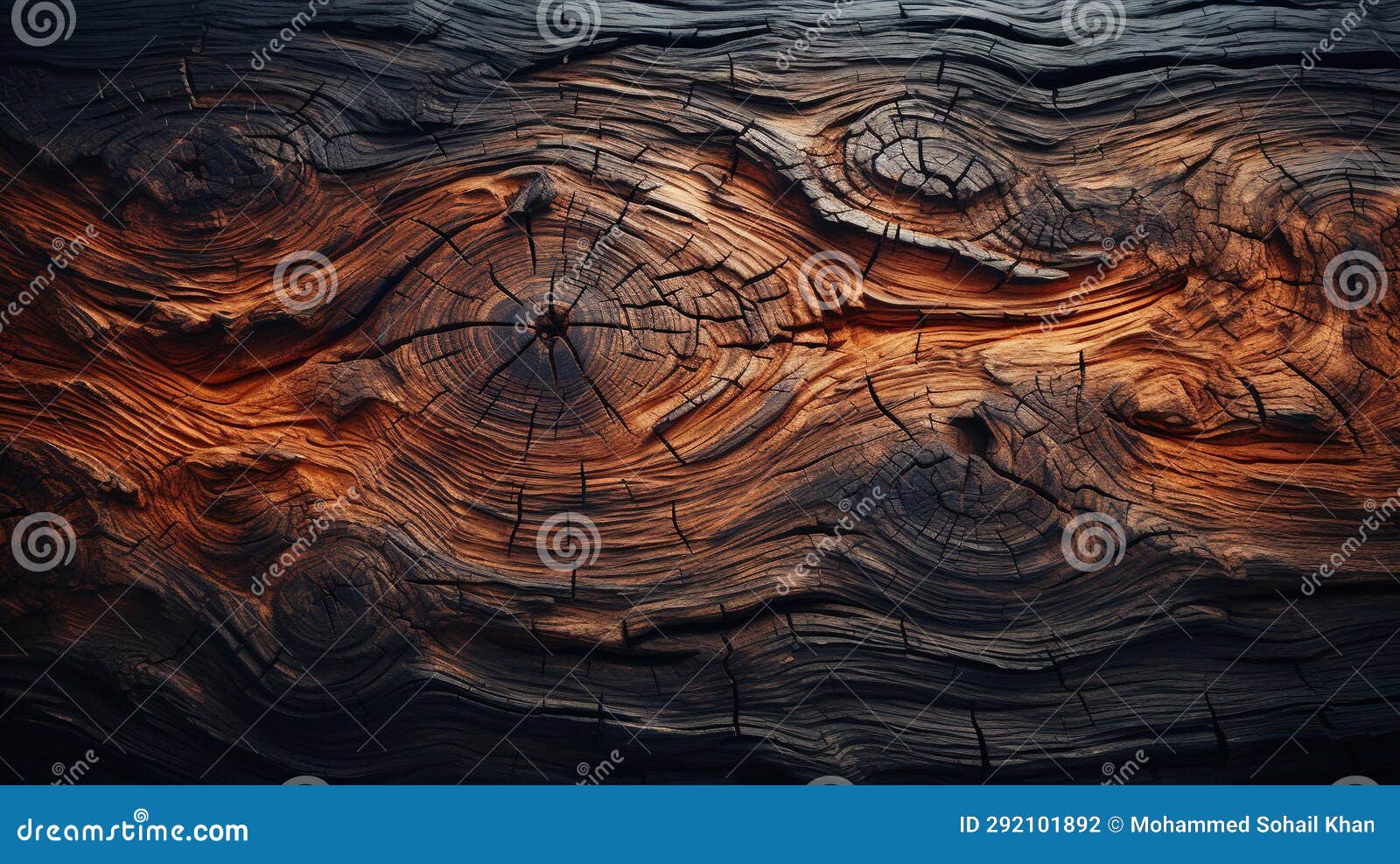 Wooden Tree Texture with Horizontal Veins Wood Background Stock Photo ...