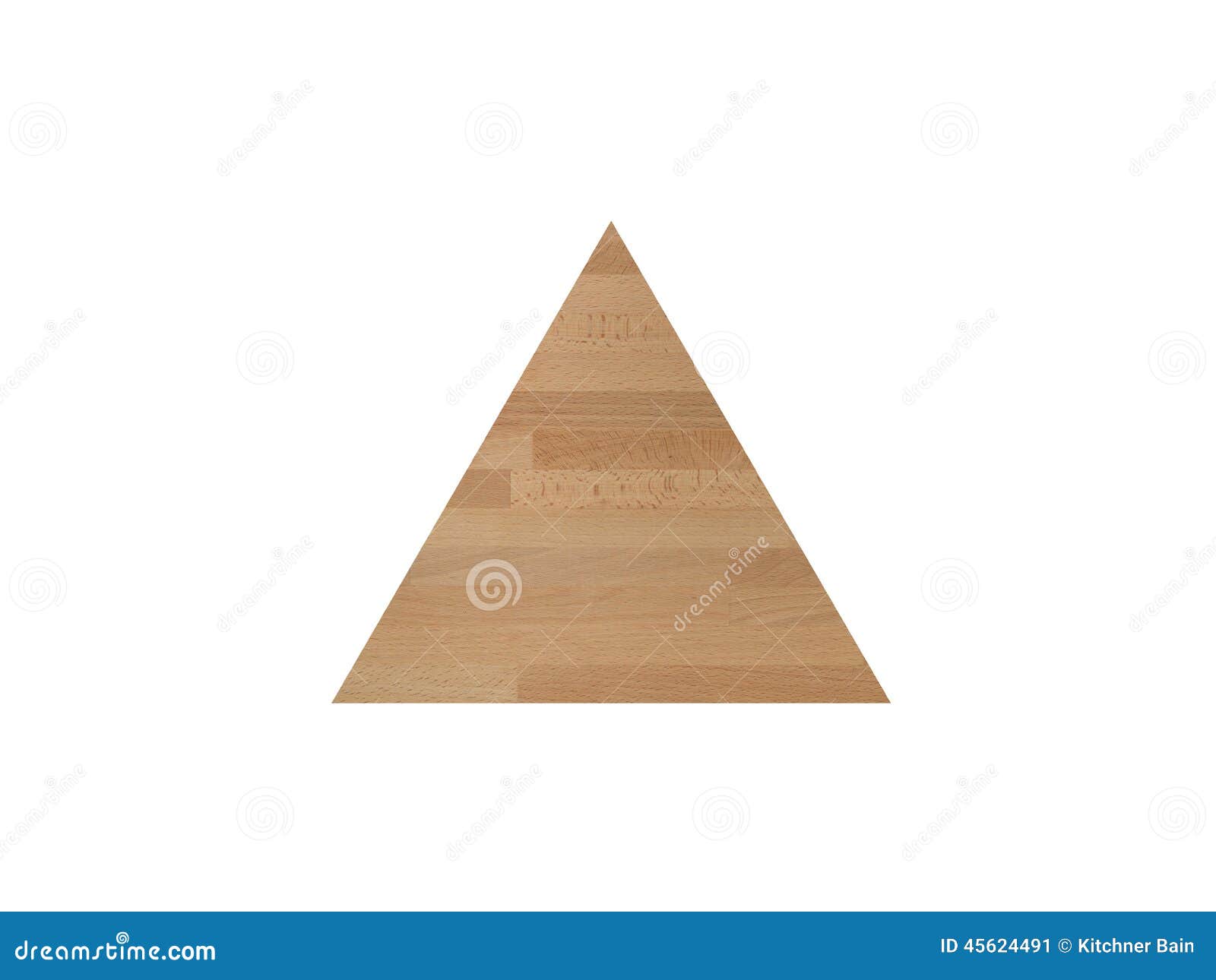Wooden Triangle stock image. Image of group, cutout, geometry - 45624491