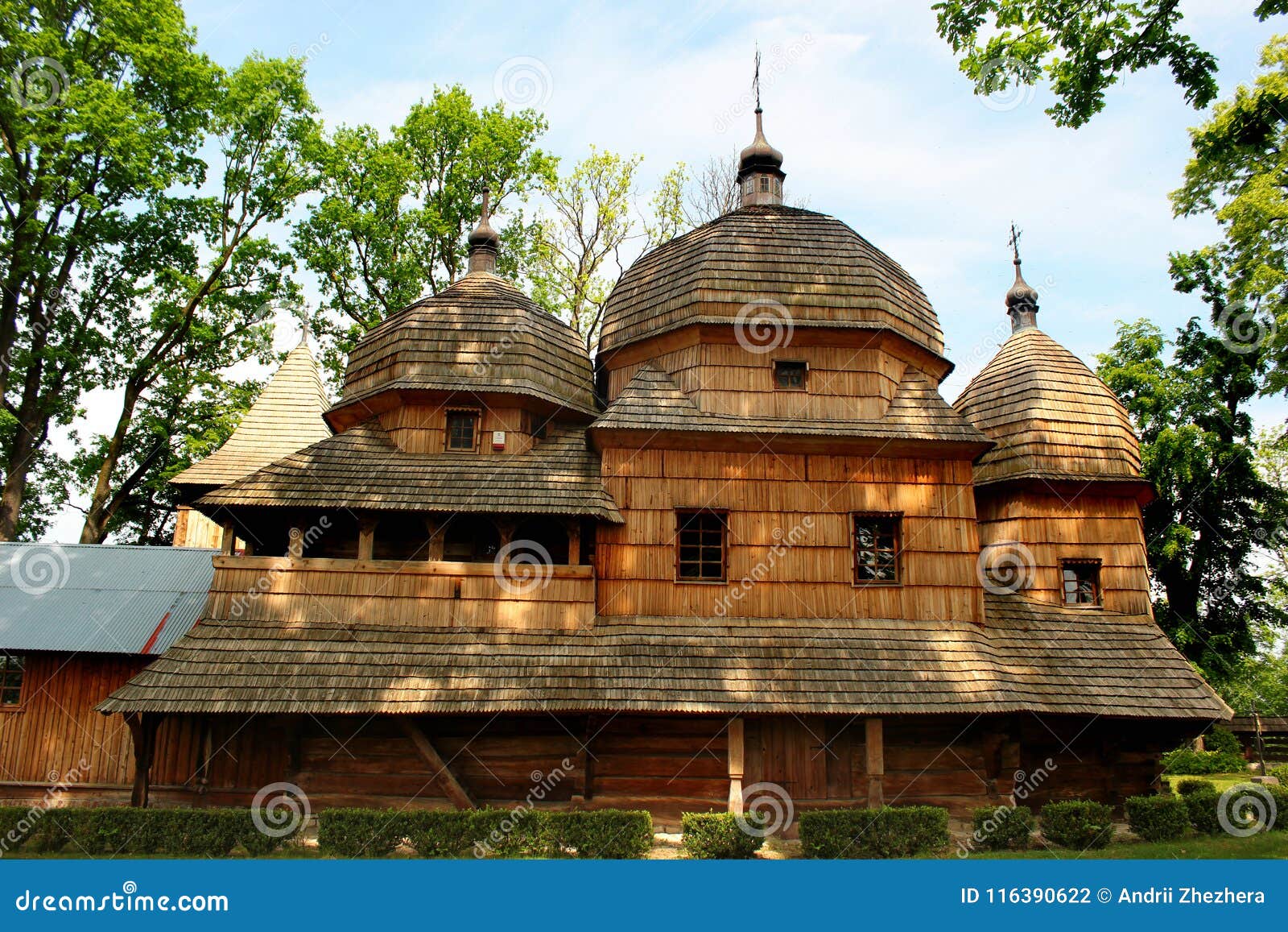 Wooden Ukrainian Greek Catholic Church of Holy Mother of God in Stock ... Wooden Ukrainian Greek Catholic Church of Holy Mother of God in Stock ...