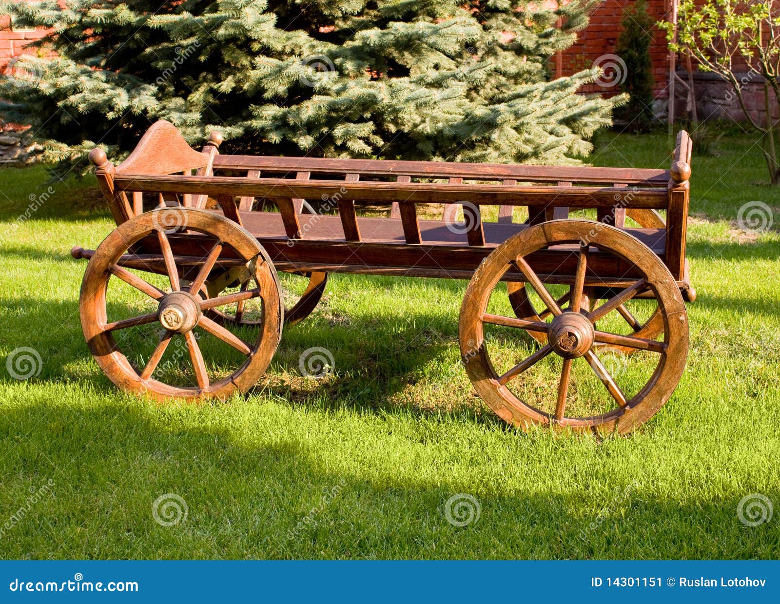 Wooden Wagon stock image. Image of fashioned, carriage - 14301151