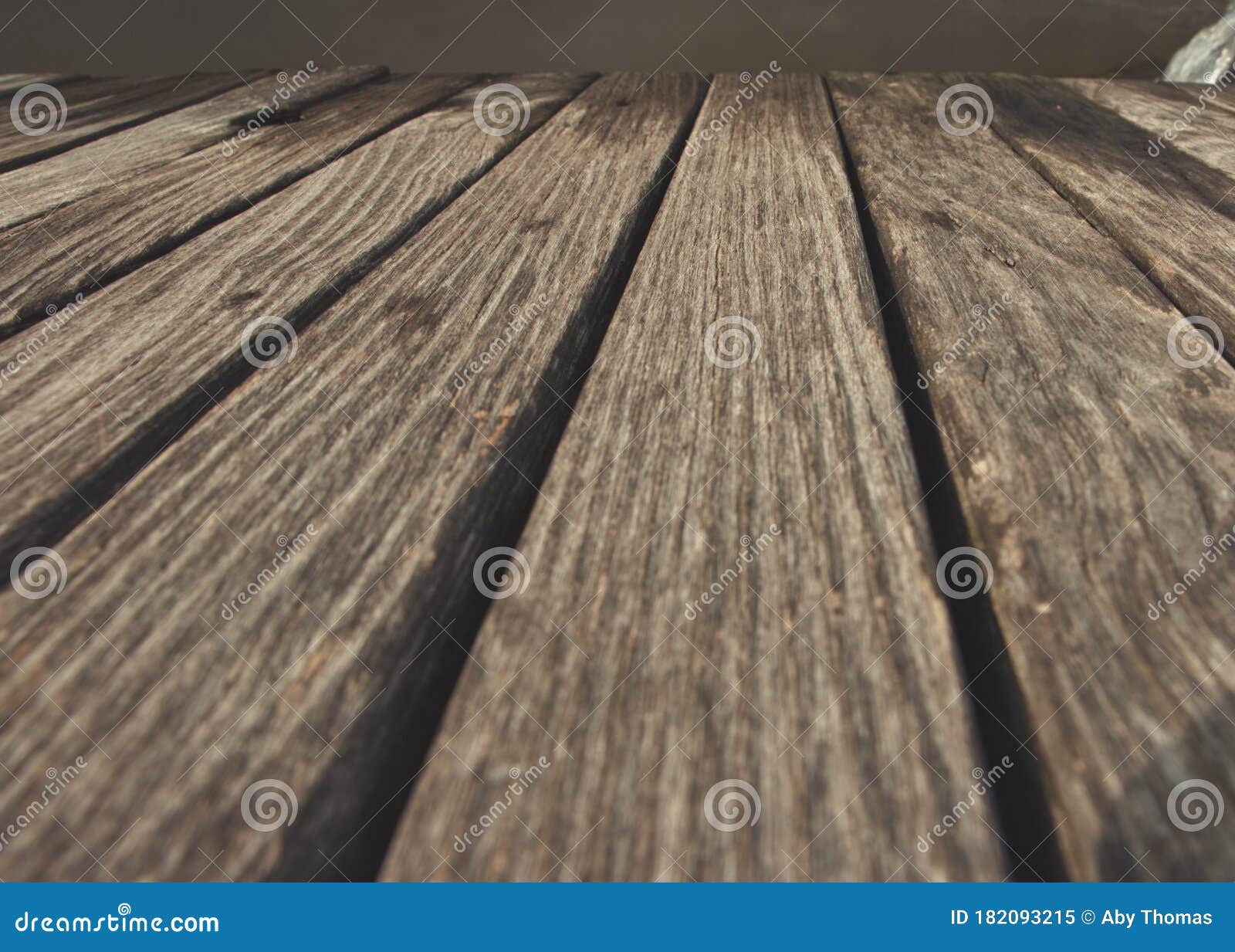 Wooden Walkway or Texture Background Stock Image - Image of grain ...