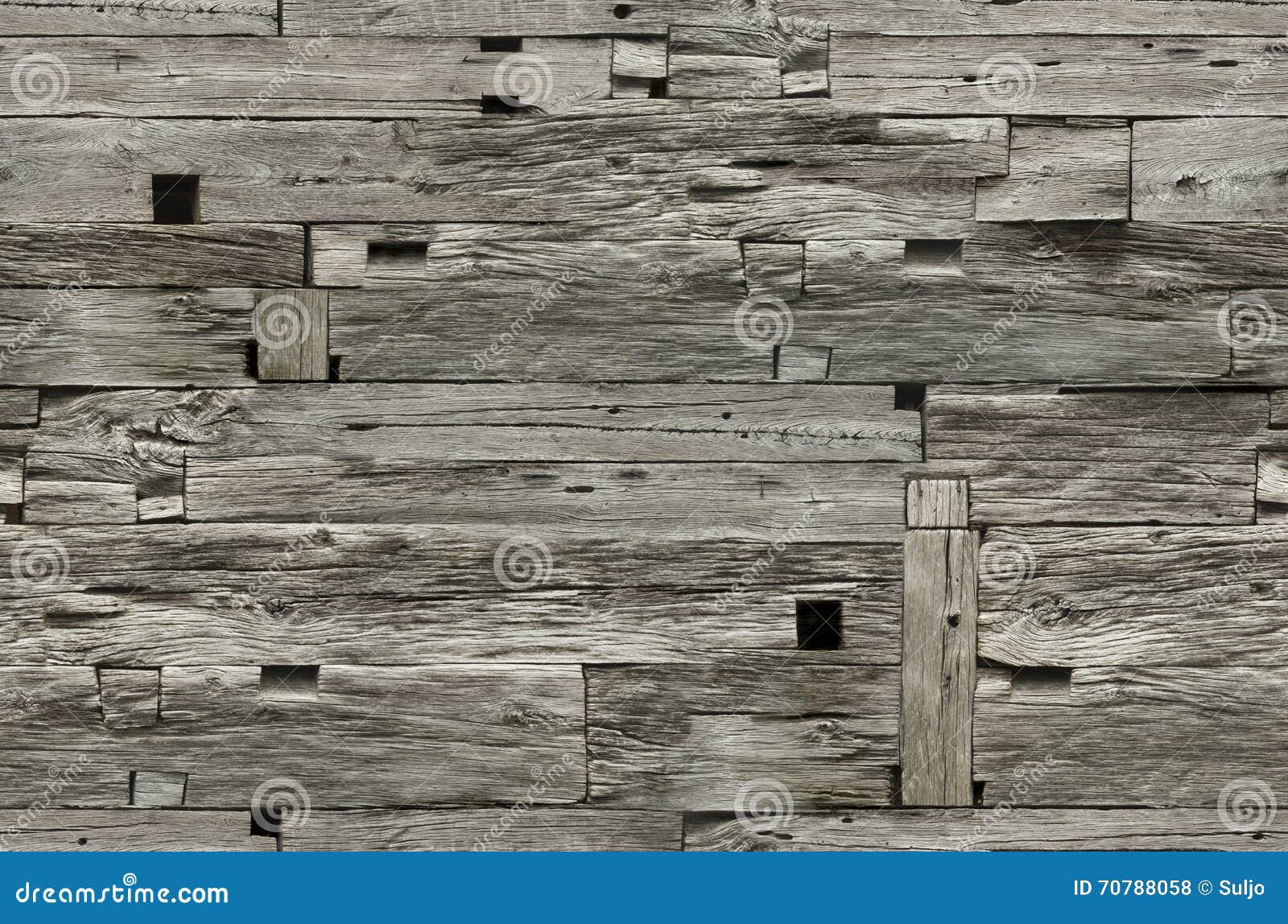 Wooden Wall Seamless Texture Stock Photo - Image of grunge, pattern ...