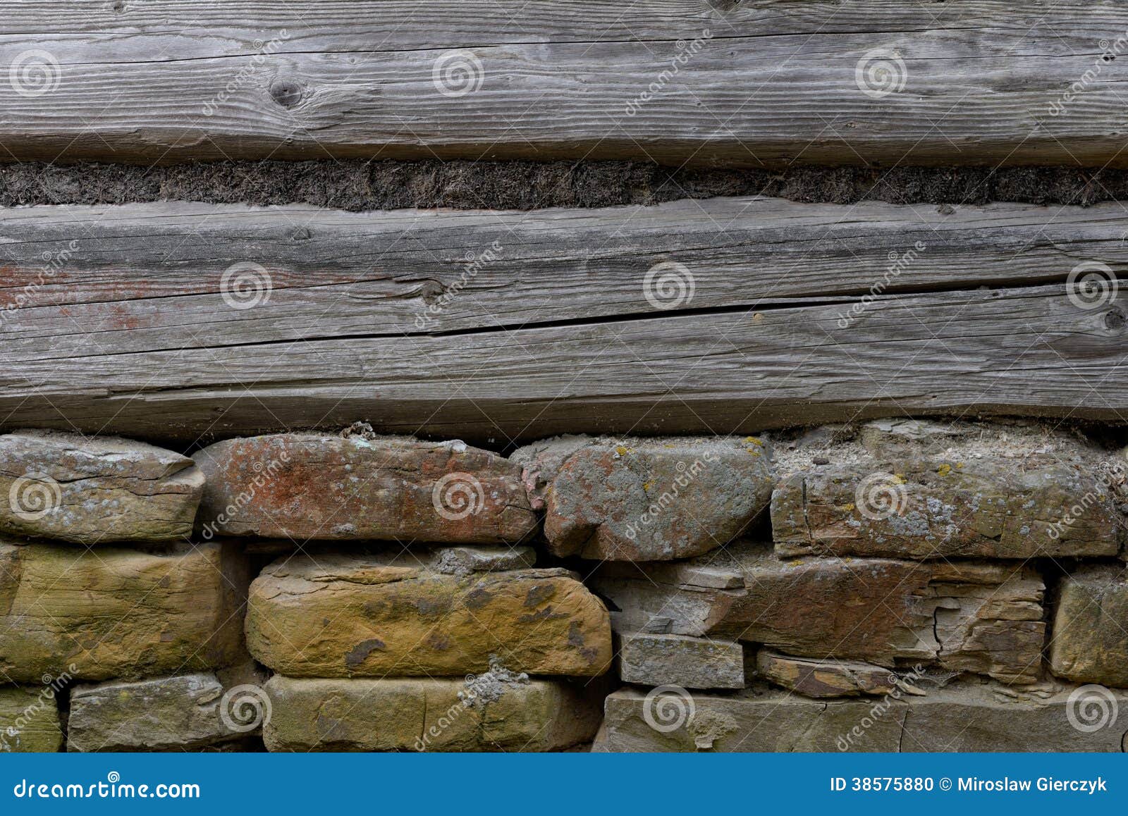 Stone Foundation Background Gray Granular Monolithic Texture Close-up ...