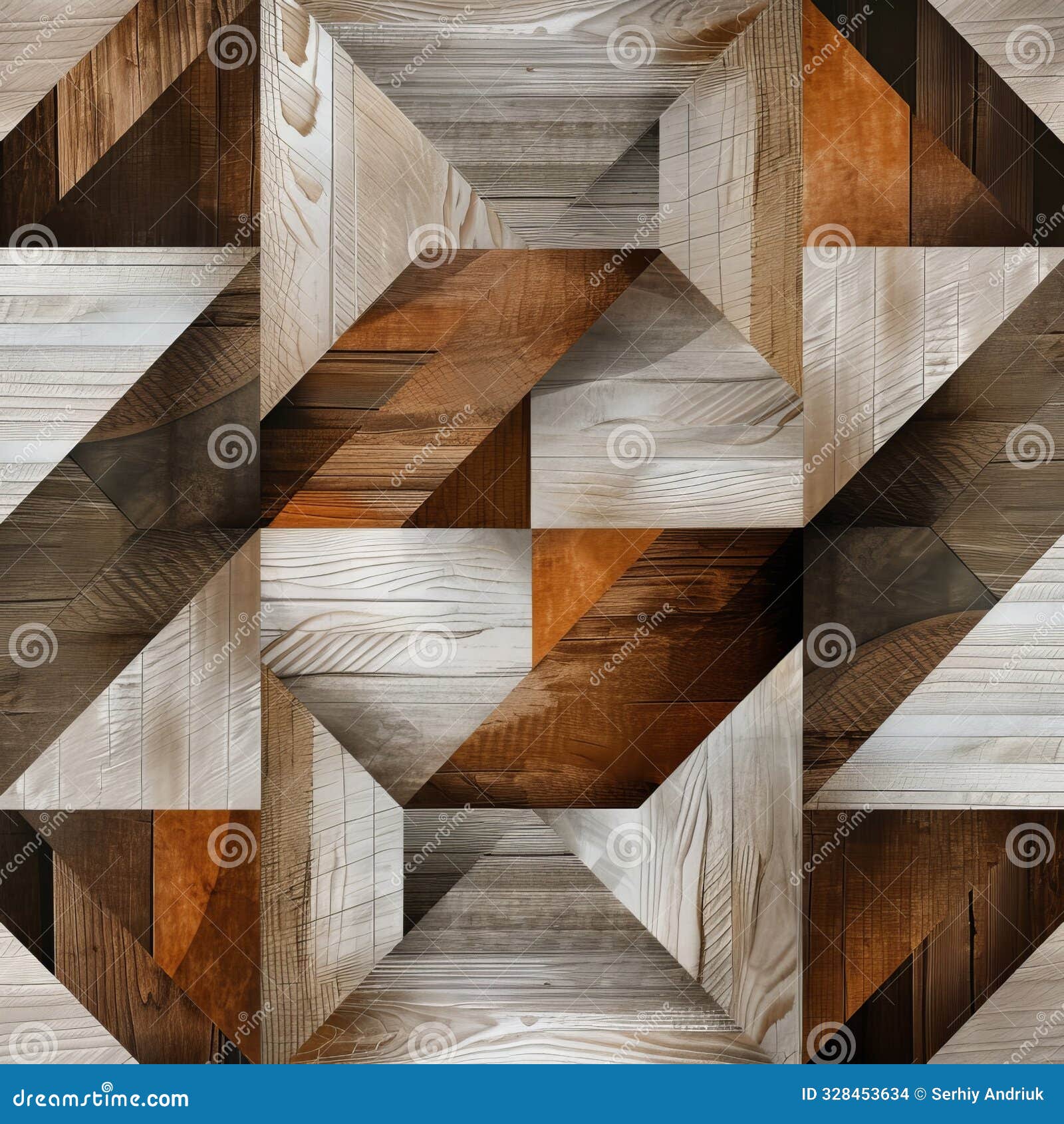 Wooden Wall Texture. Seamless Pattern. 3d Rendering Stock Photo - Image ...